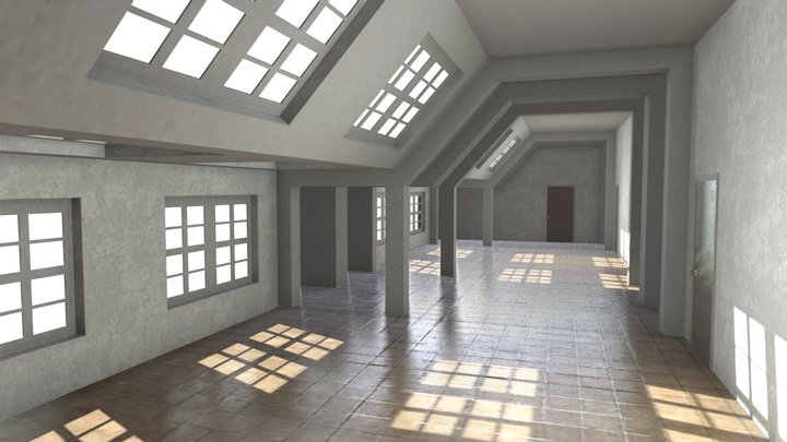 Hallway 3D models - Sketchfab