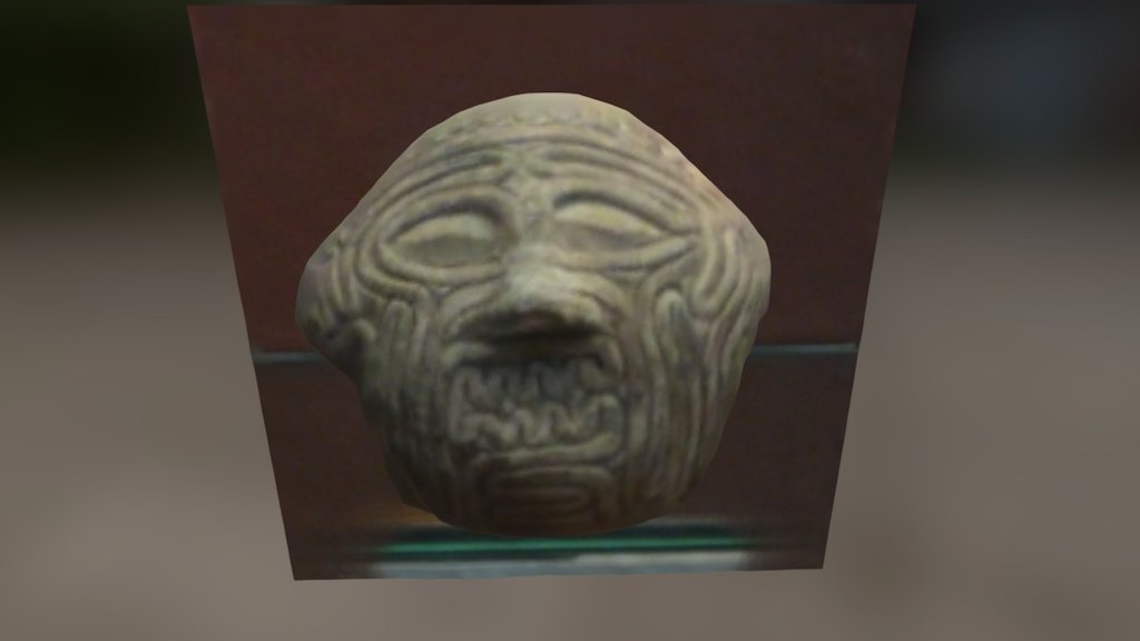 Face of the Demon Humbaba - 3D model by Virtual Curation Lab ...