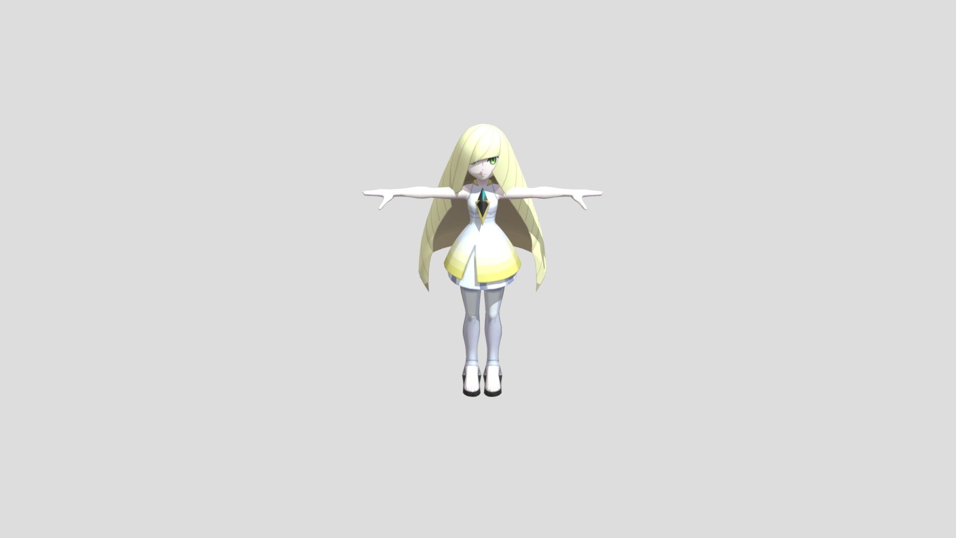 Lusamine - Download Free 3D model by LunaEagle [589d429] - Sketchfab