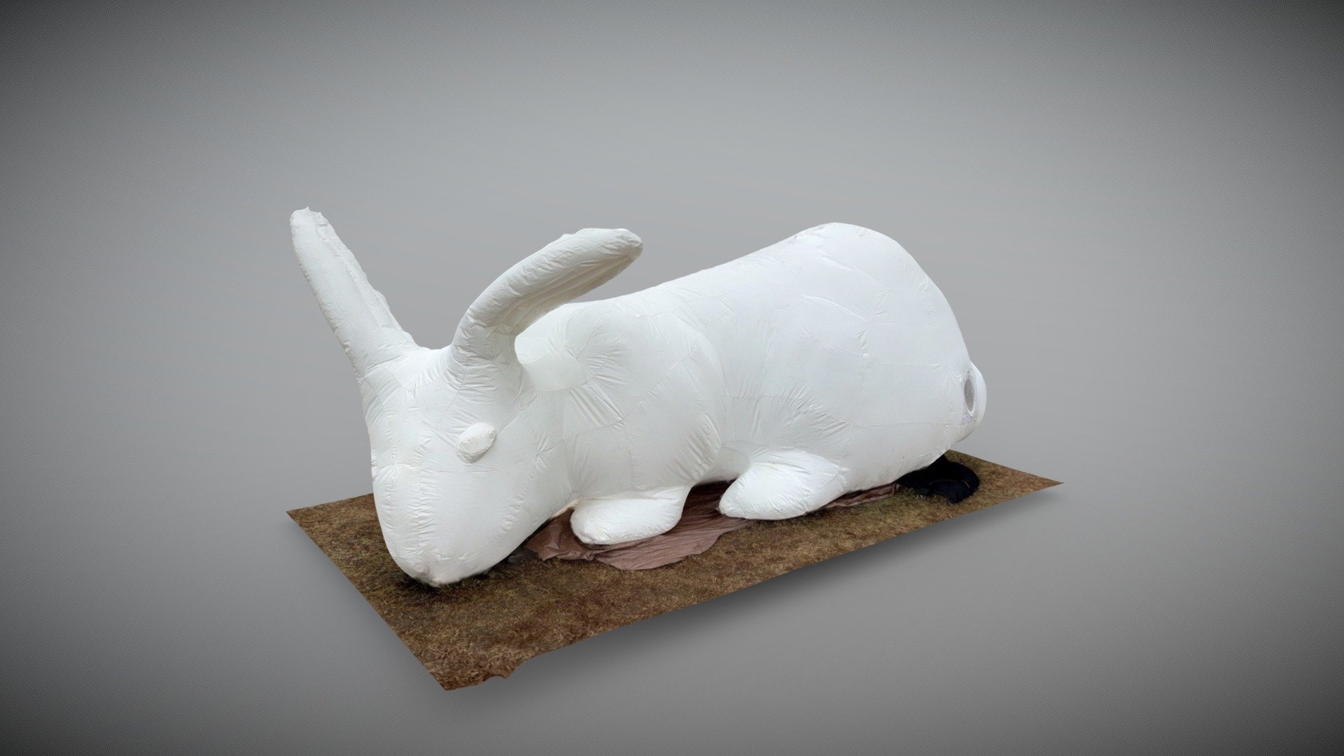 Inflatable Bunny Sculpture #2 / Charlotte, NC - Download Free 3D model ...