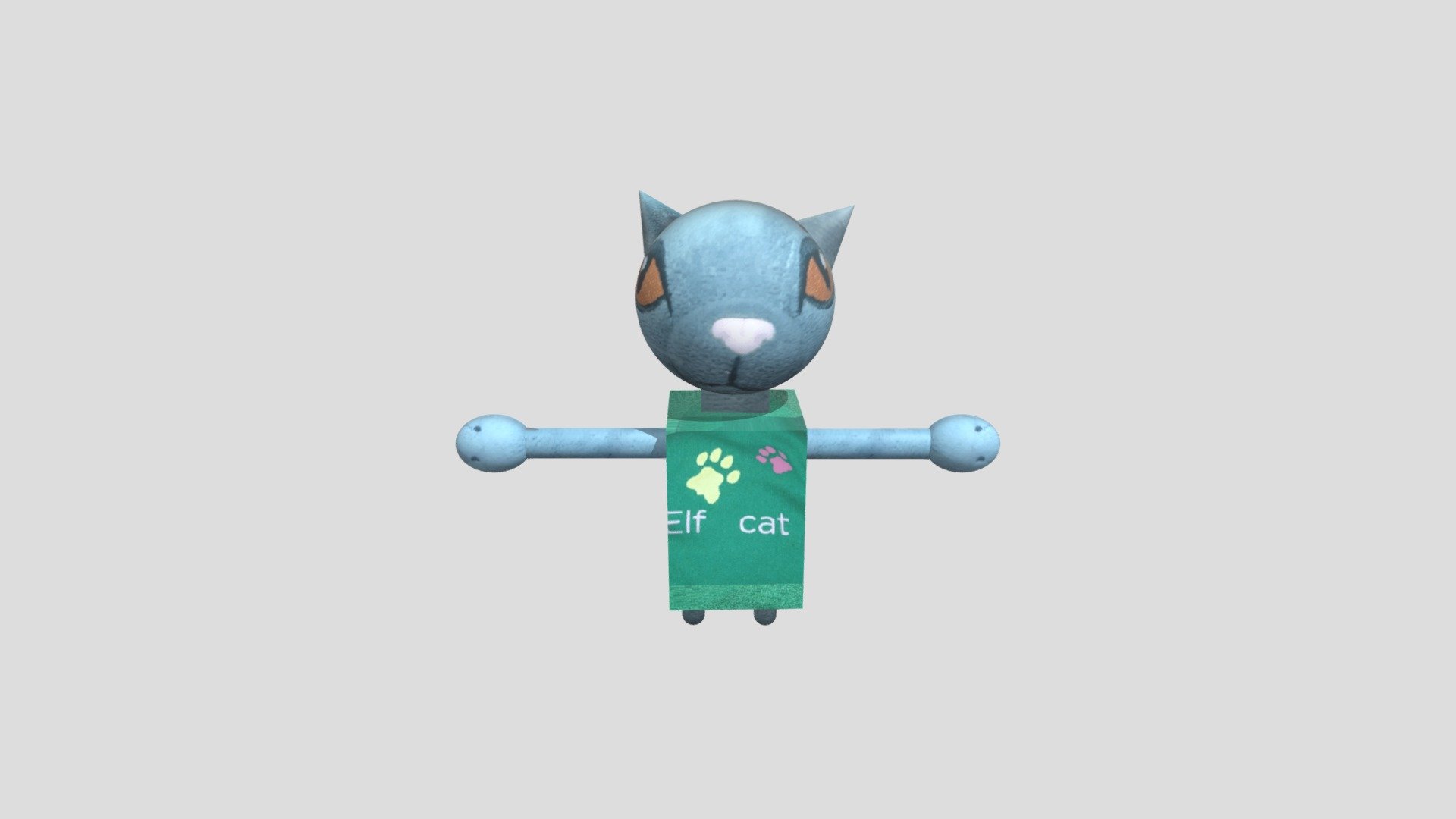 Catty The Cat - Download Free 3D model by Rabbid2001 (@vadim.my2014 ...