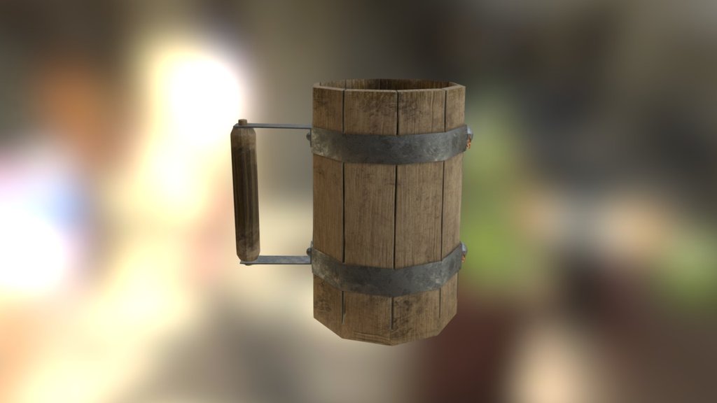 Mug Textured - 3D model by wwilliams26 [589fbca] - Sketchfab