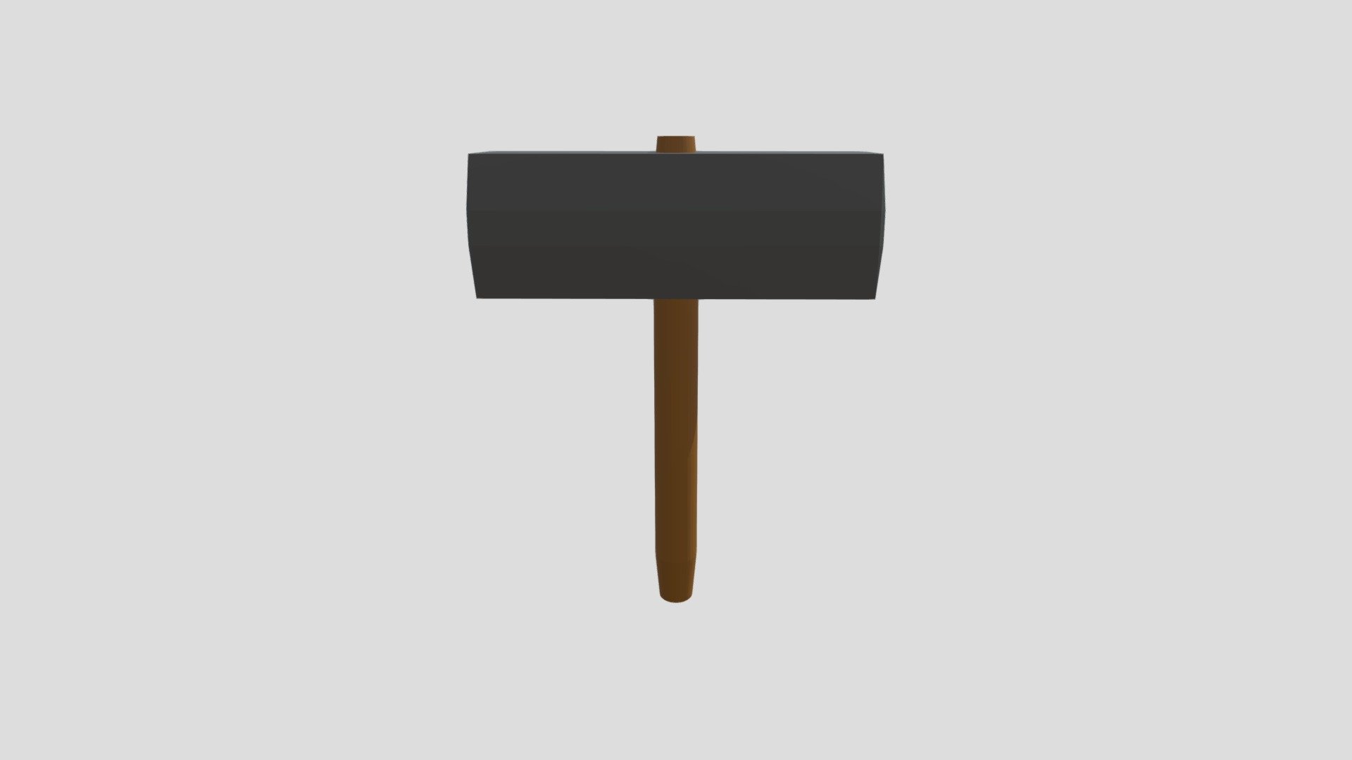 Low Poly Hammer! - Download Free 3D model by ROB 3D (@Robertcucui2 ...