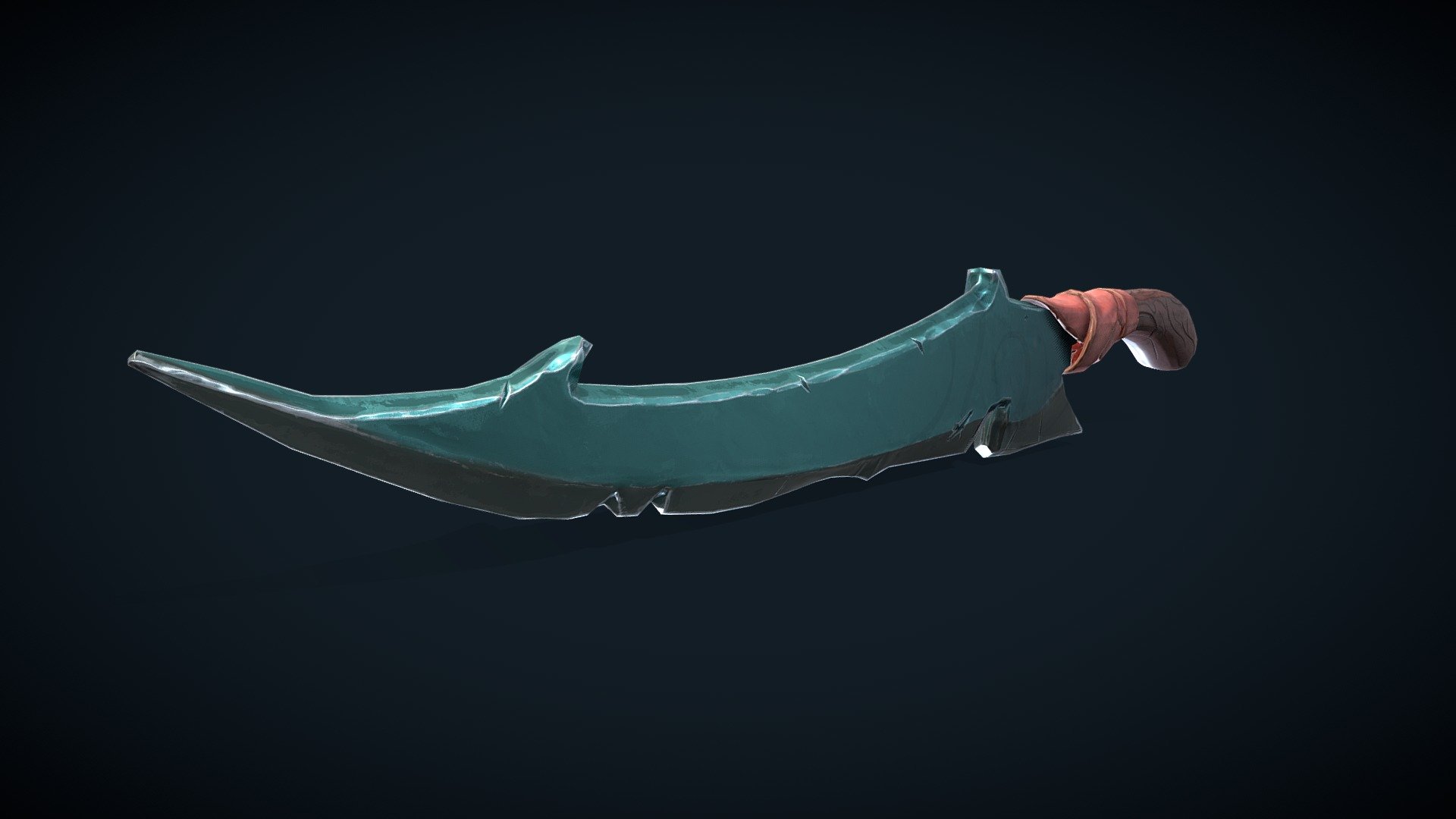 Knife Stylized - 3D model by Blak_Vice (@blak352yt) [58a13d0] - Sketchfab