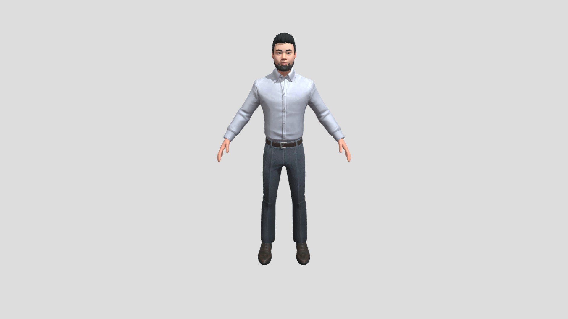 Pak guru - Download Free 3D model by yosi.wulandari [58a1d76] - Sketchfab