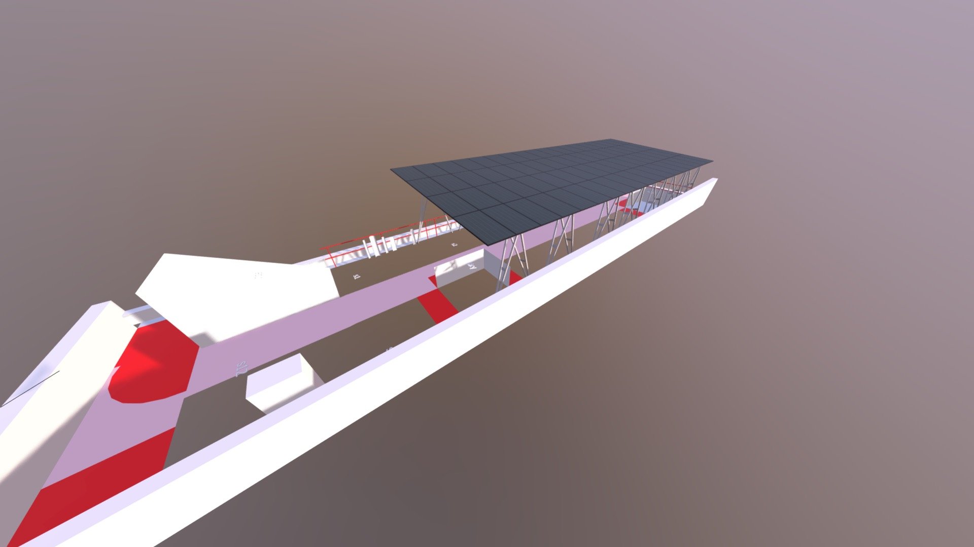 48 dobbin st 72 Mod Canopy - 3D model by brooklynsolarworks [58a1f5a] - Sketchfab