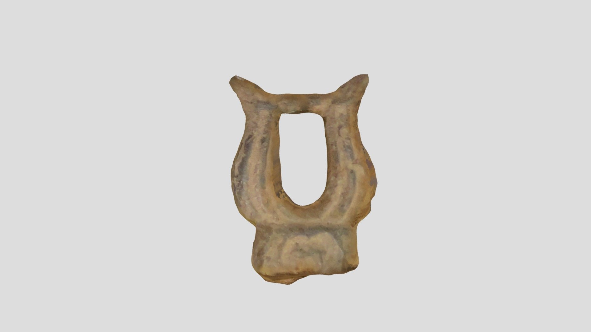 WMID-DC5D86 Post Medieval knife end cap - Download Free 3D model by ...