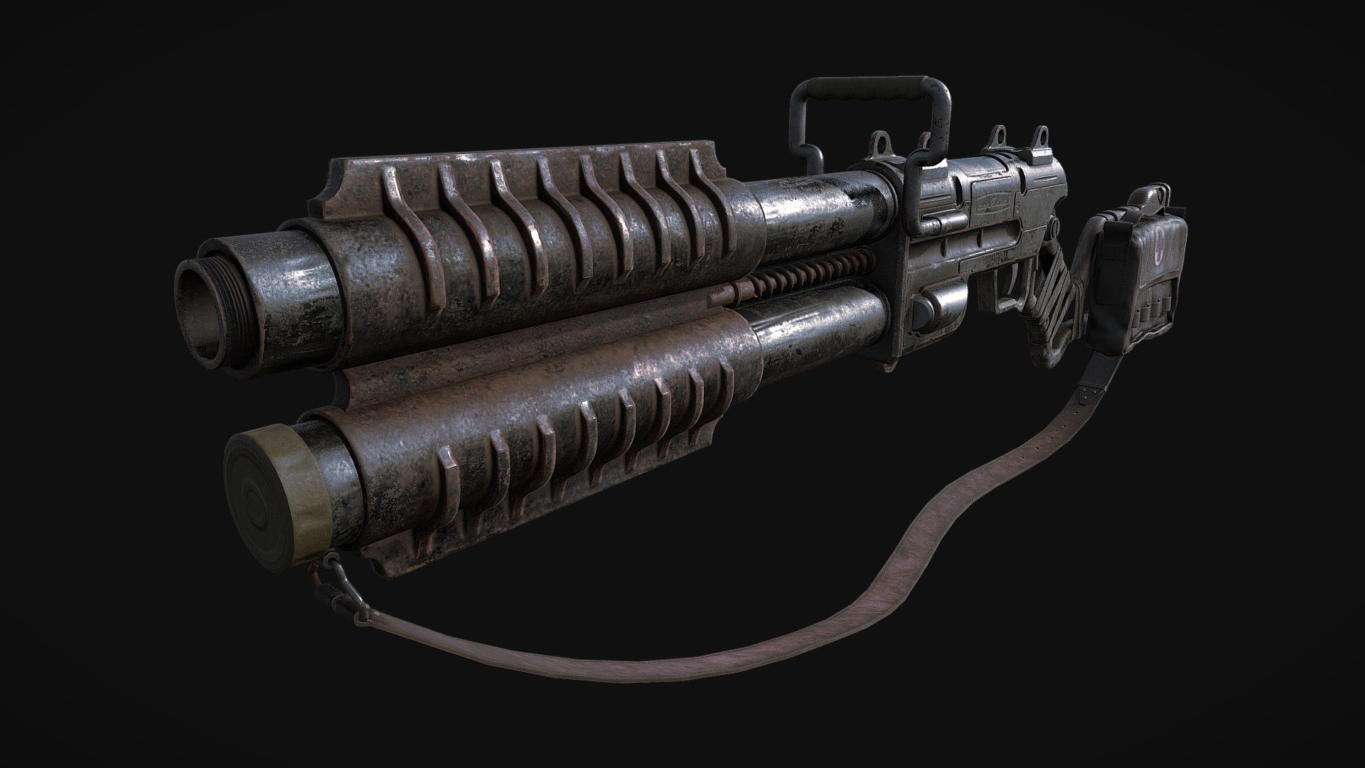 Craft Shotgun SOLYANKA / СОЛЯНКА - 3D model by curichenkow [58a2937 ...
