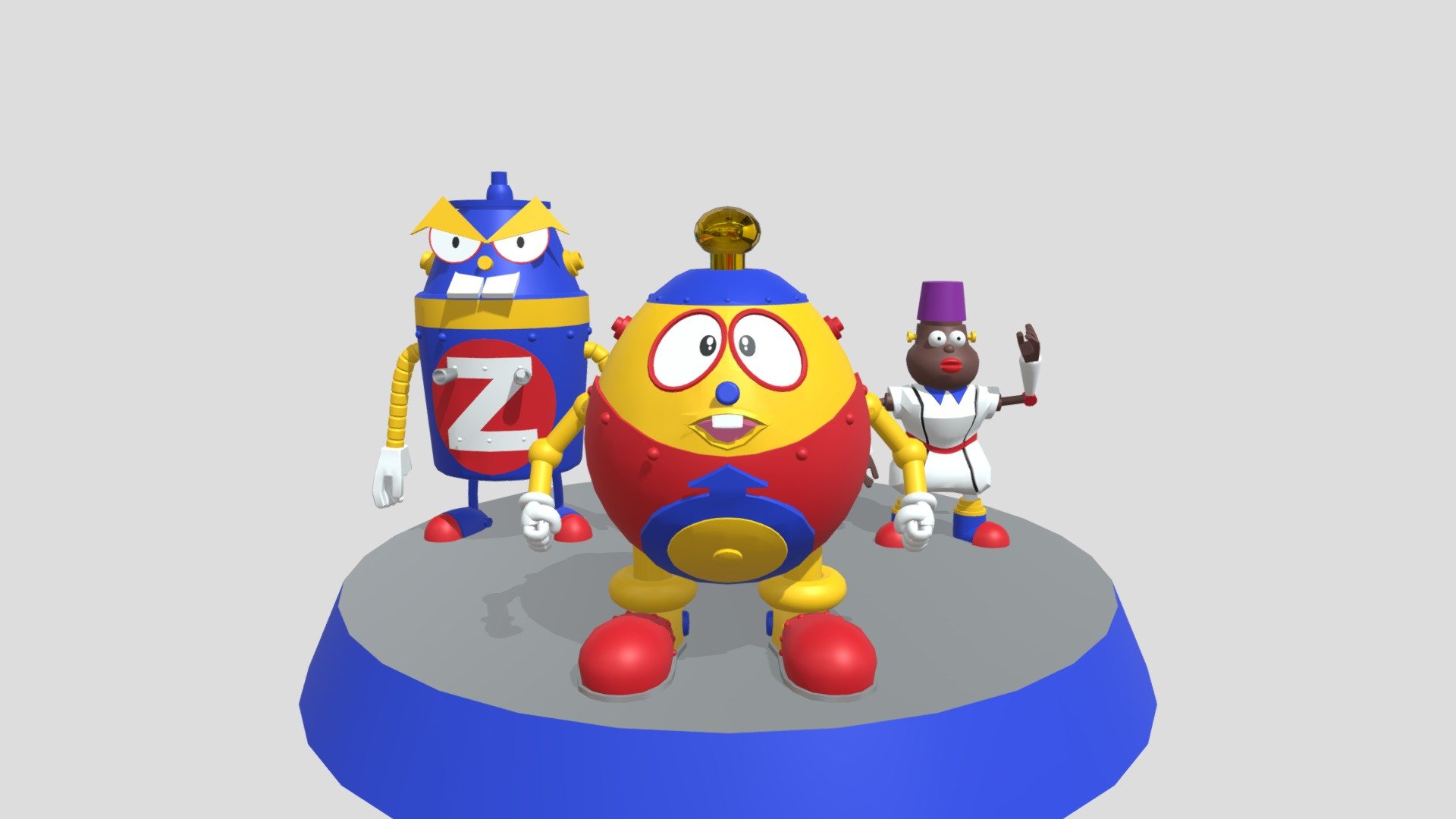robot001 - Download Free 3D model by Nommoc (@kikumi) [58a4fa9] - Sketchfab
