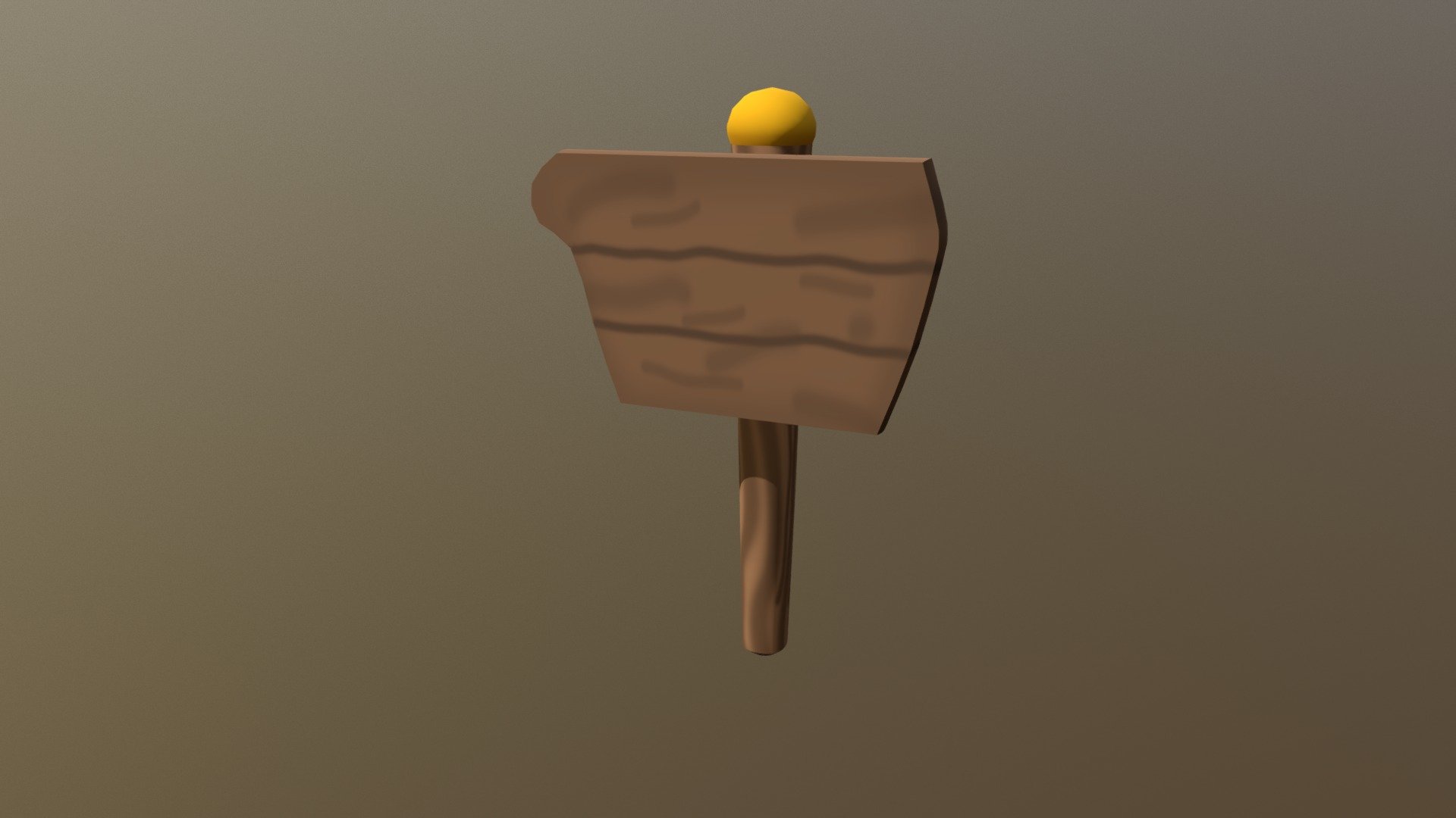 Sign - 3D model by TheLividBucket (@ctc814) [58a5862] - Sketchfab