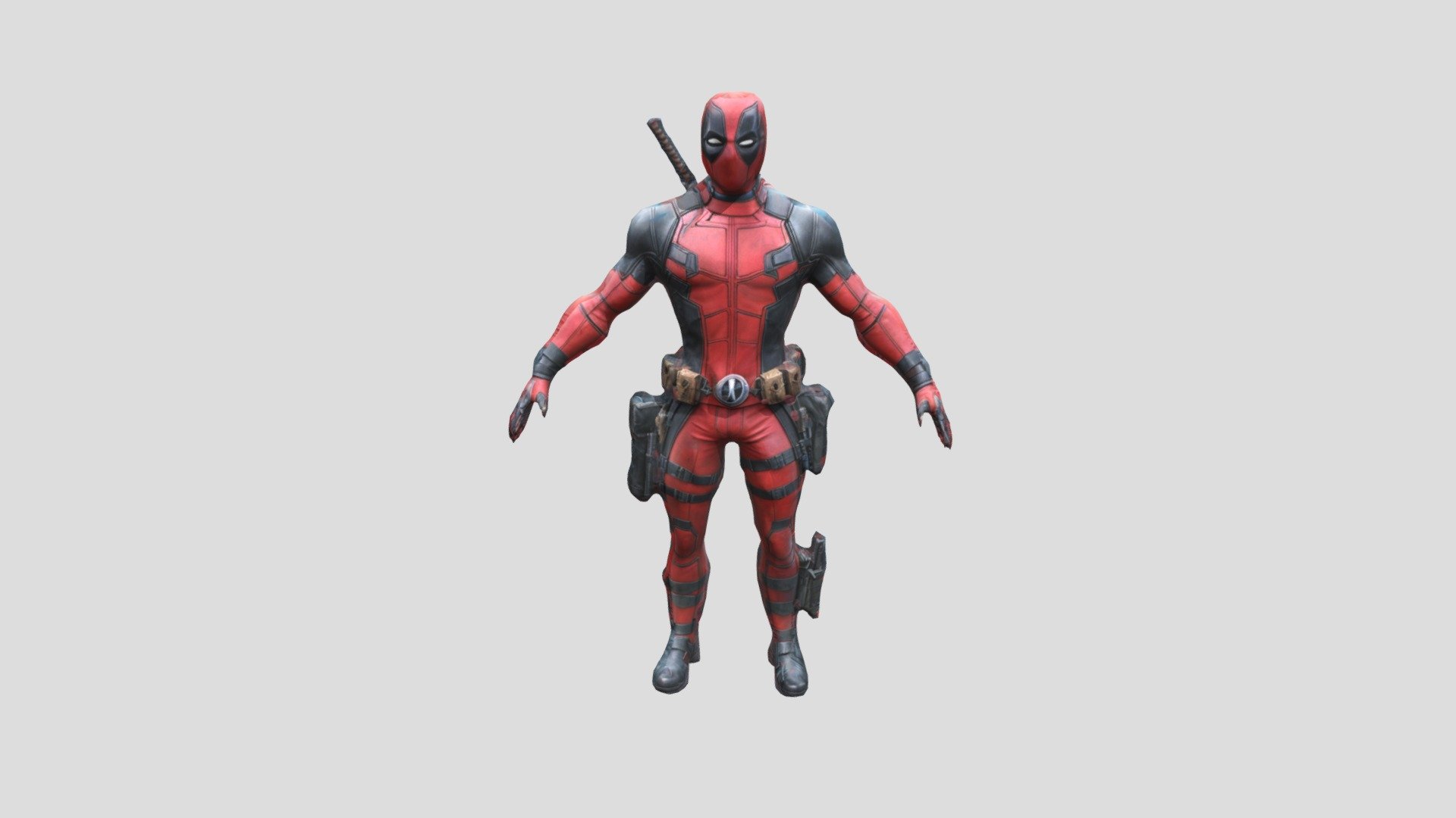 Dead Pool_ Ultra_realistic - 3D model by Itxblack [58a5992] - Sketchfab
