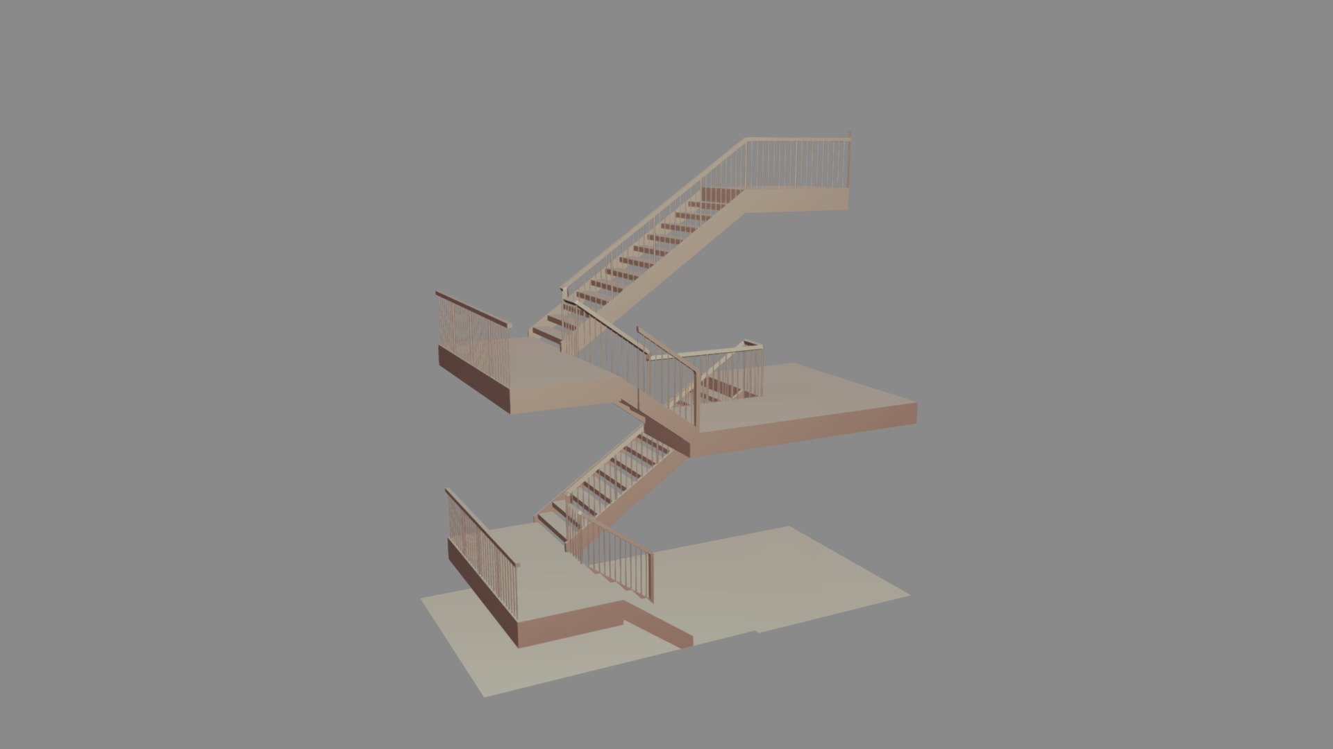 Stair-R - 3D model by g4solutionusa [58a5baf] - Sketchfab