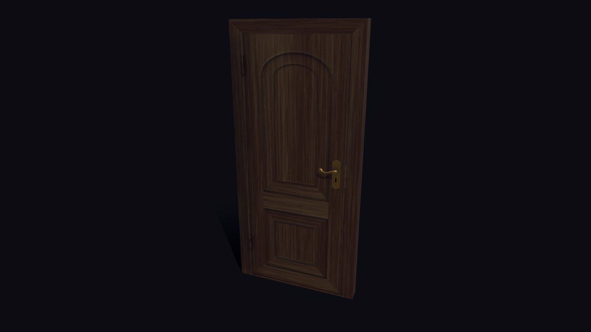 lowpoly animated doors (Blender file) - Download Free 3D model by n ...