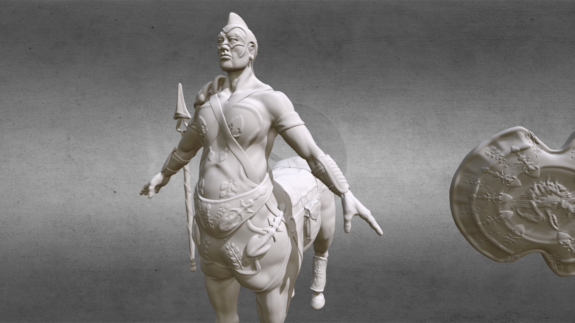 Centaur - 3D model by Skaldy [58a6c7d] - Sketchfab