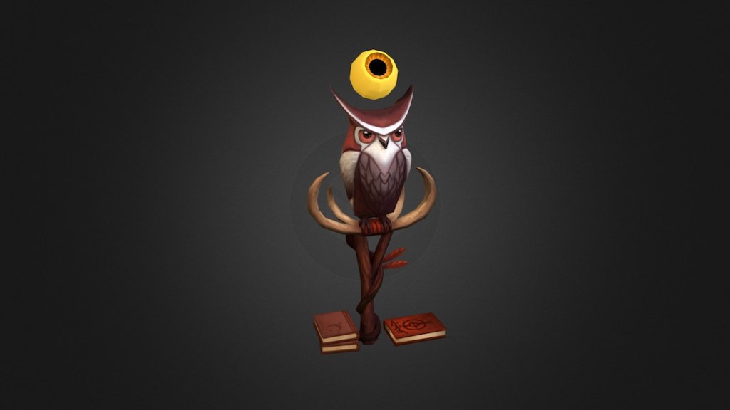Feather Sentinel - Dota 2 Ward - 3D model by bounchfx [58a6ca2] - Sketchfab
