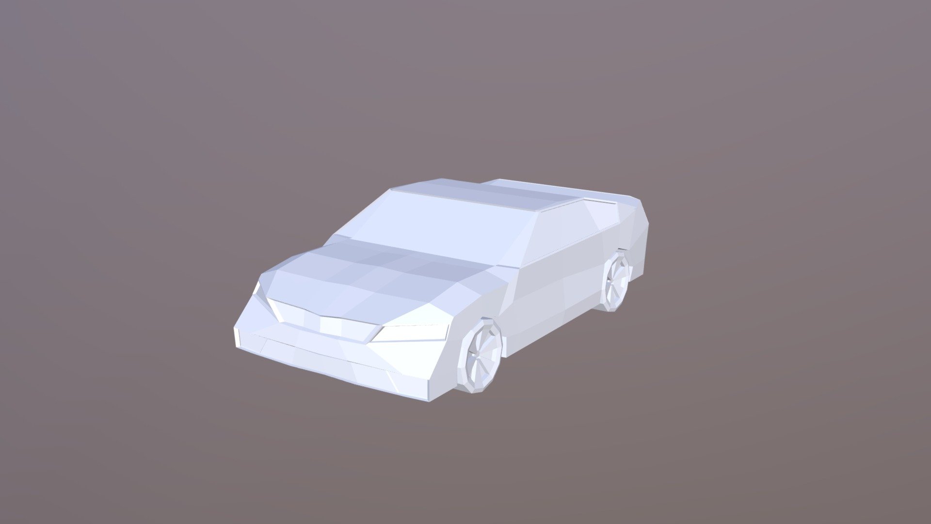 Low Poly 3D Supercar - Download Free 3D model by streamer1btwxd1 ...
