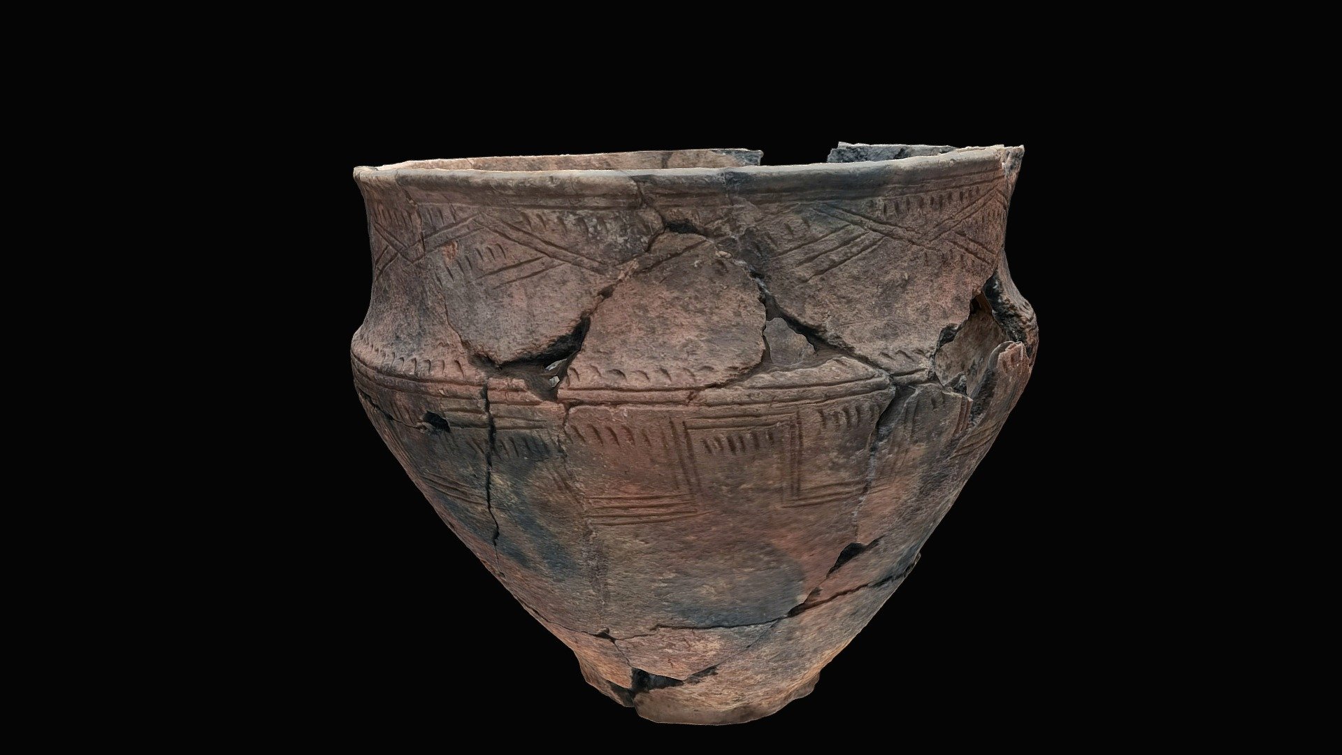 Bronze Age pot NMK1B6S1 - Download Free 3D model by Igor Denisov ...