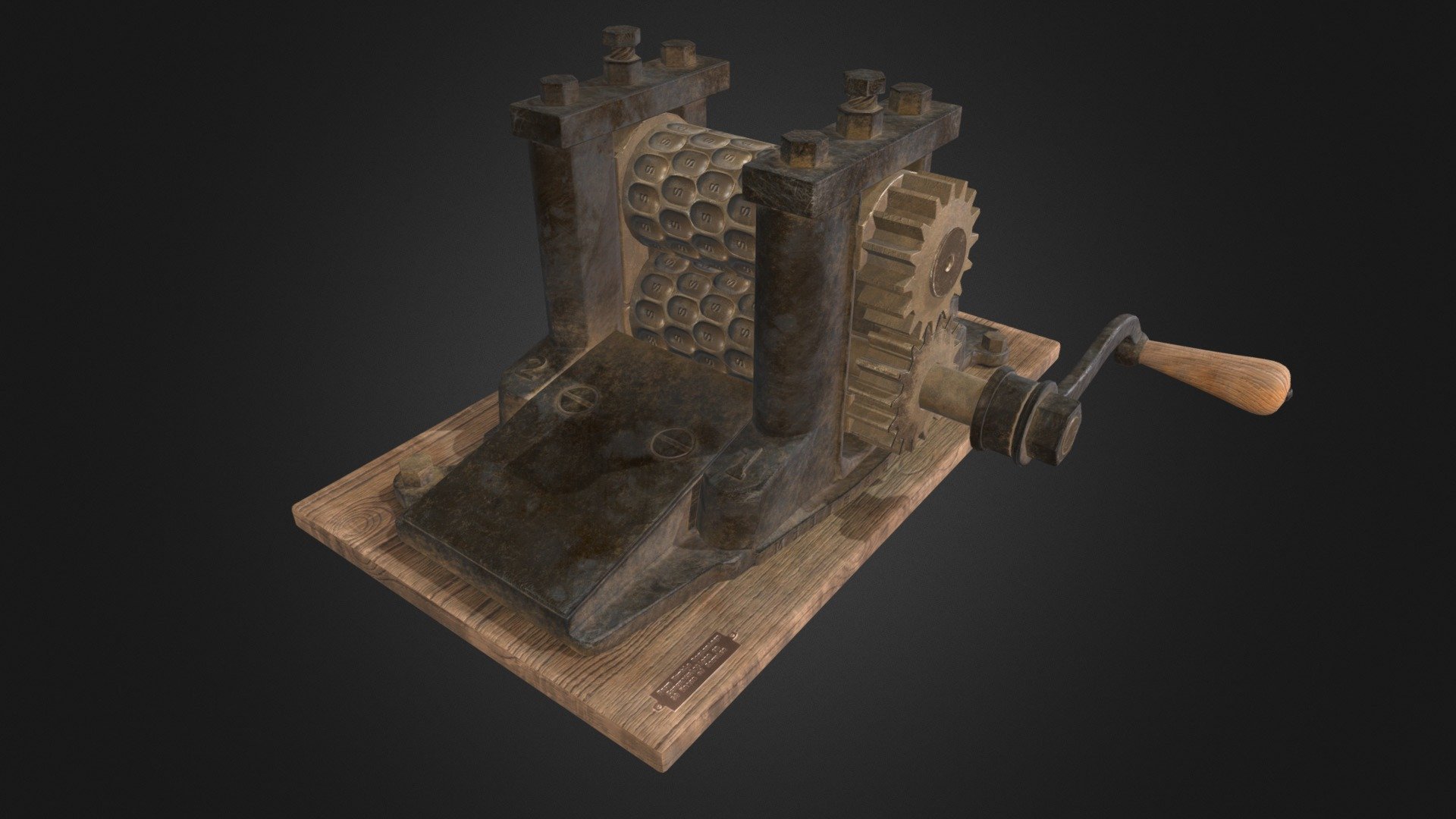 Candy Press - 3D model by srdecarolis [58a9063] - Sketchfab