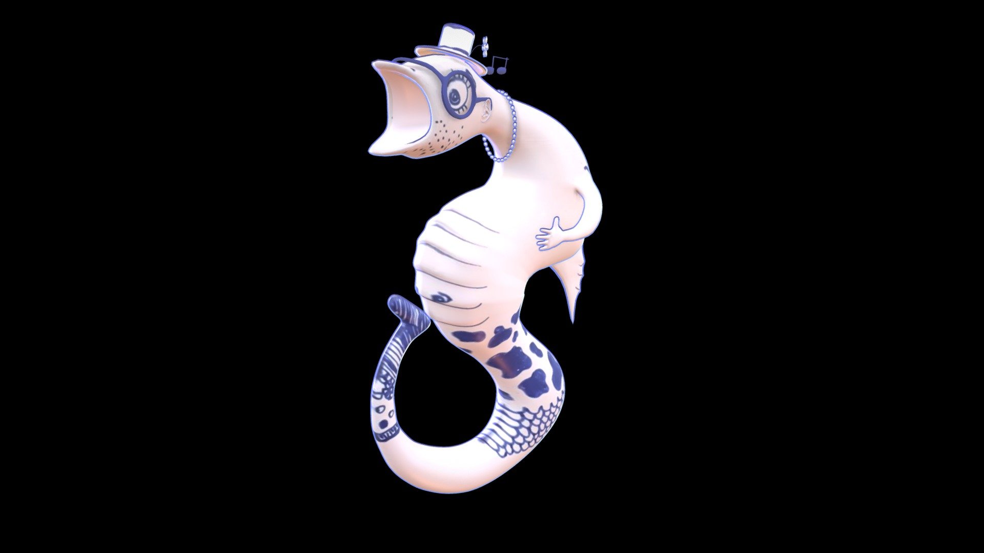 Crazy Creature - Download Free 3D model by BlackCube (@blackcube4 ...