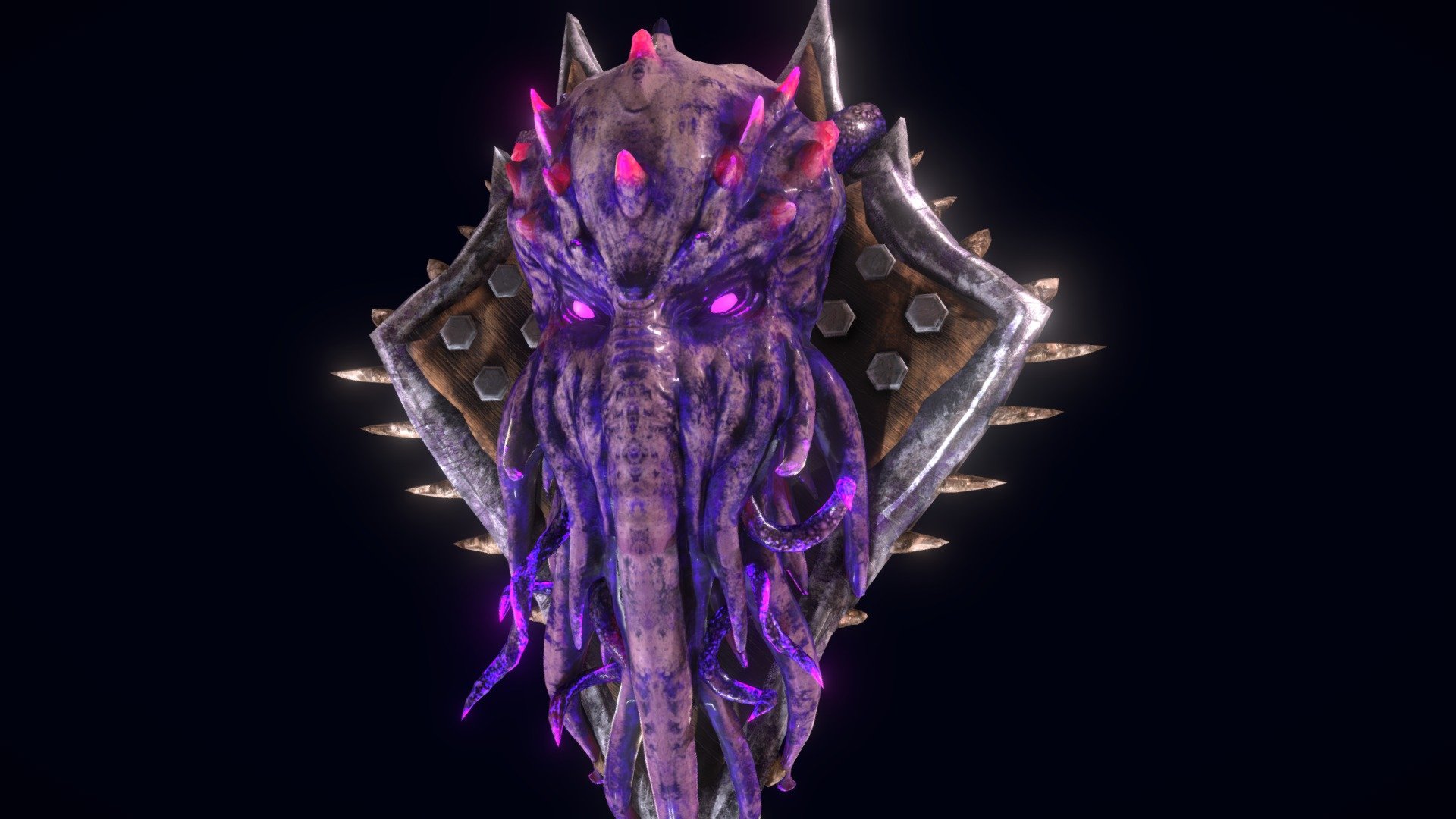 CthulhuShield - 3D model by mikebwadi [58a9e06] - Sketchfab