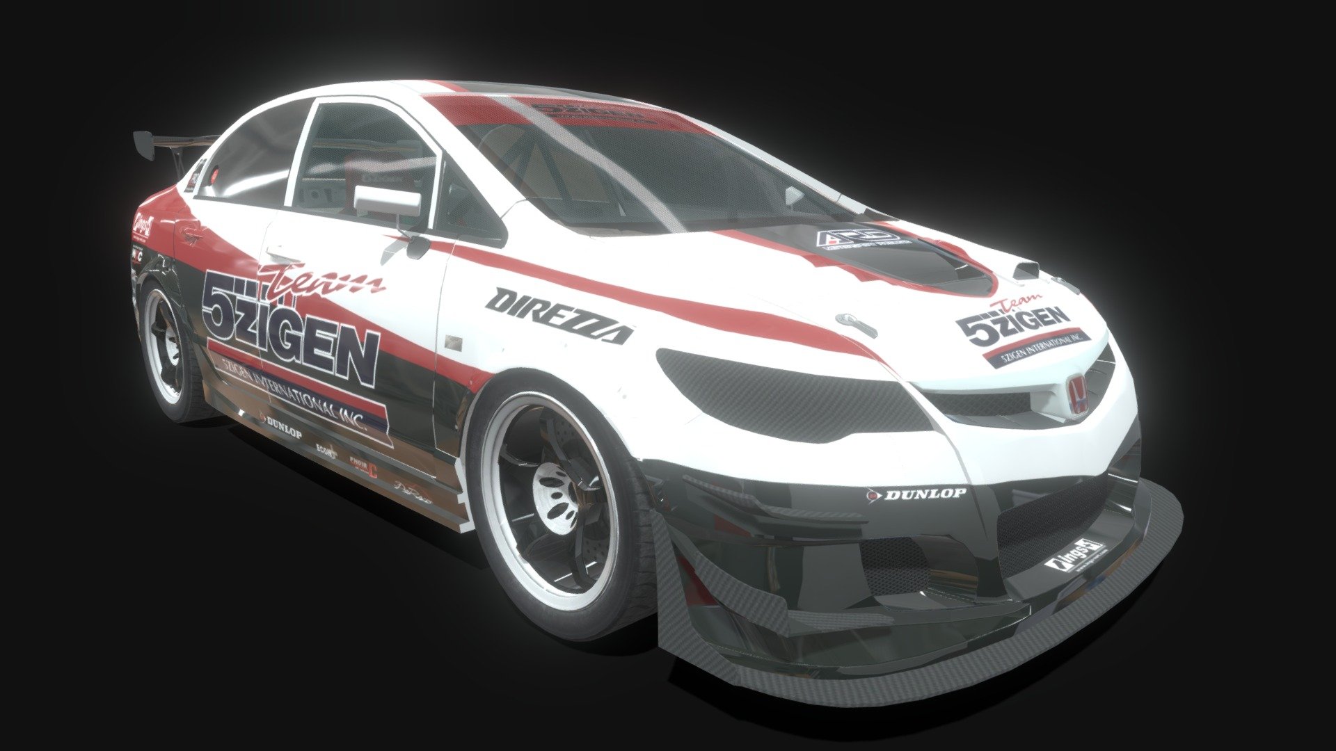 Honda Civic 5ZIGEN - Download Free 3D model by VuckyZ (@VuckyZ123 ...
