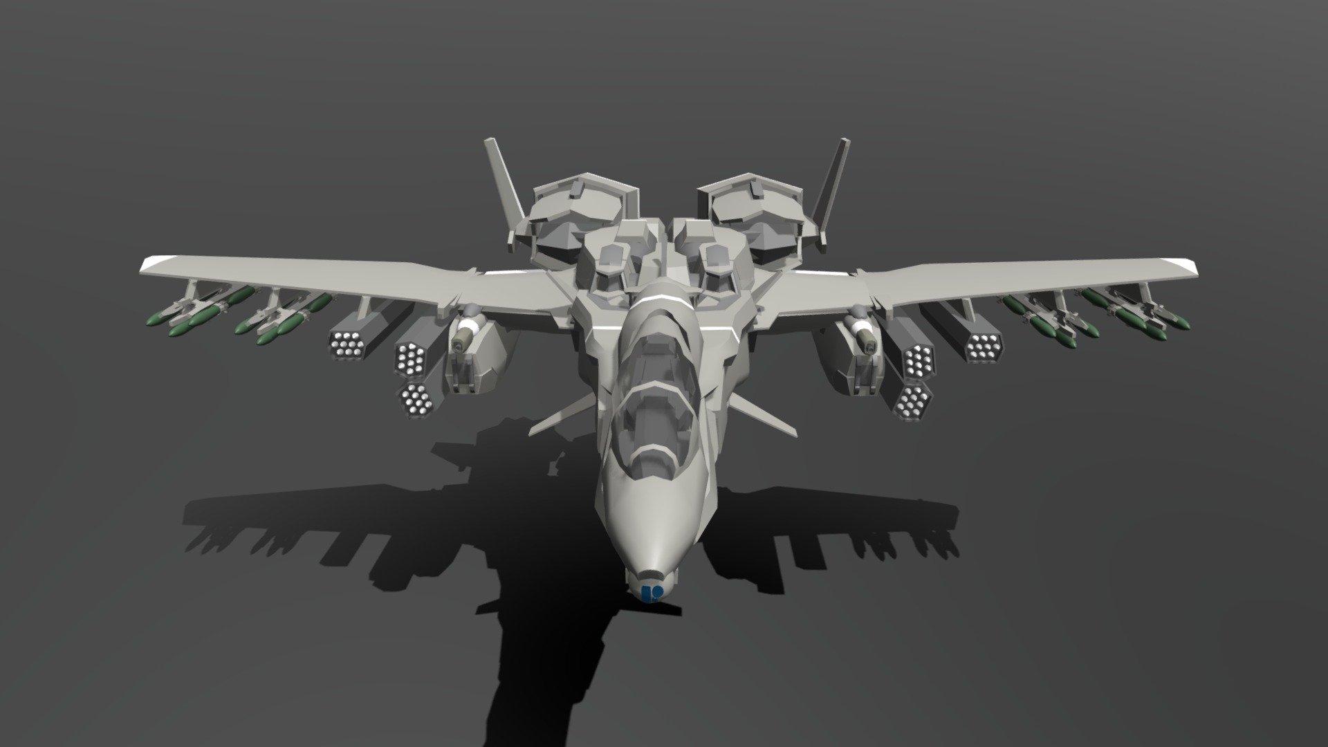 VA-10 Fighter - 3D model by uzukibc [58aac5b] - Sketchfab