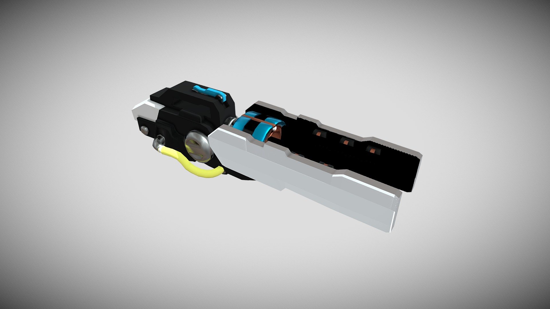 Winston's Railgun - 3D model by LordPikapoke [58adc27] - Sketchfab