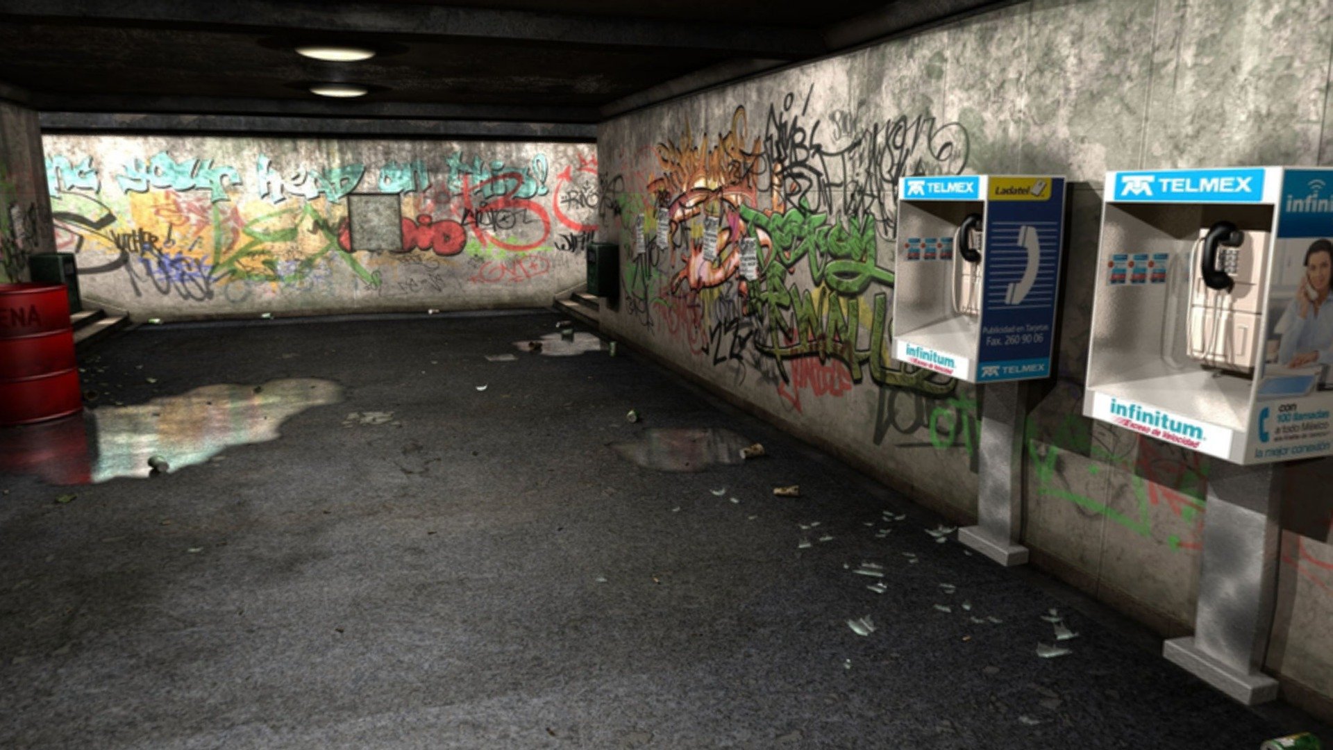 360 Paso a Desnivel (Creepy Underpass Daz3D) - 3D model by manimat ...