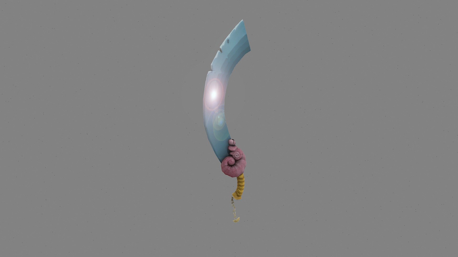 Handpainted Sword with Shells - 3D model by Paul_Wegner [58b0303 ...