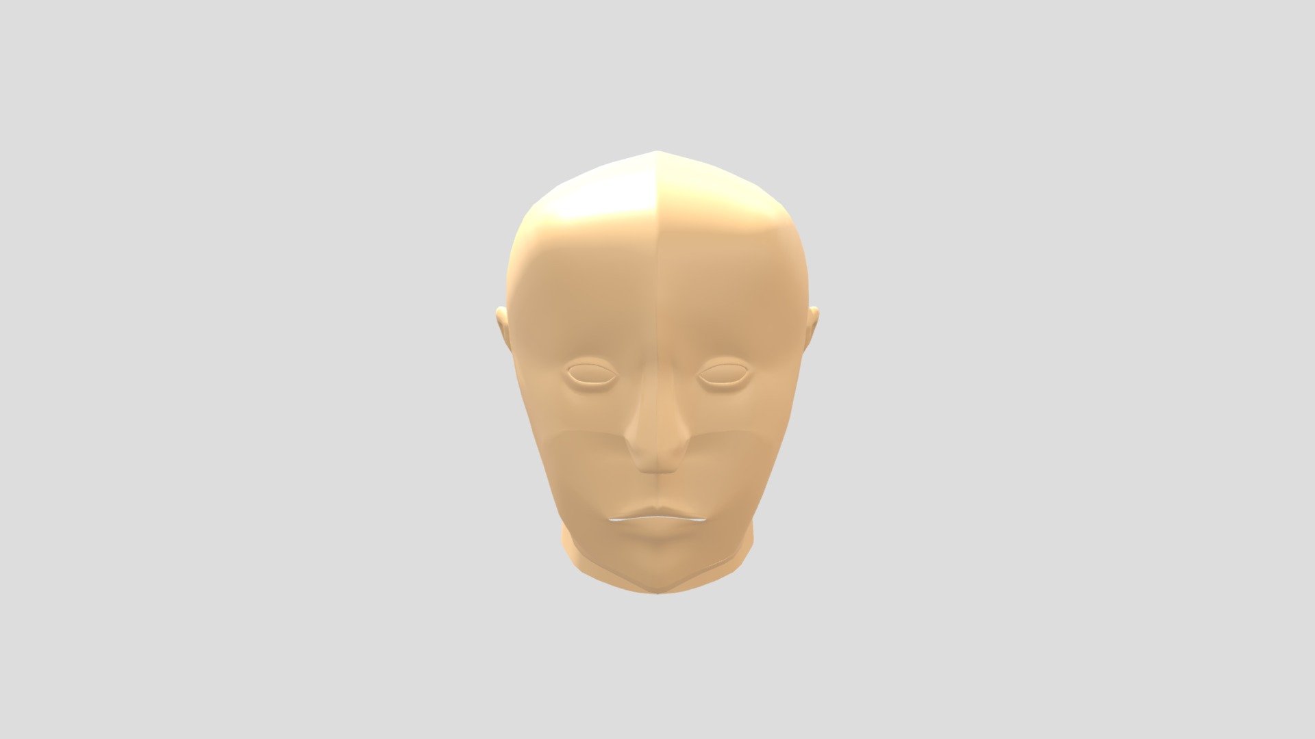 First try human head modelling - 3D model by FabioTT14 [58b0779 ...