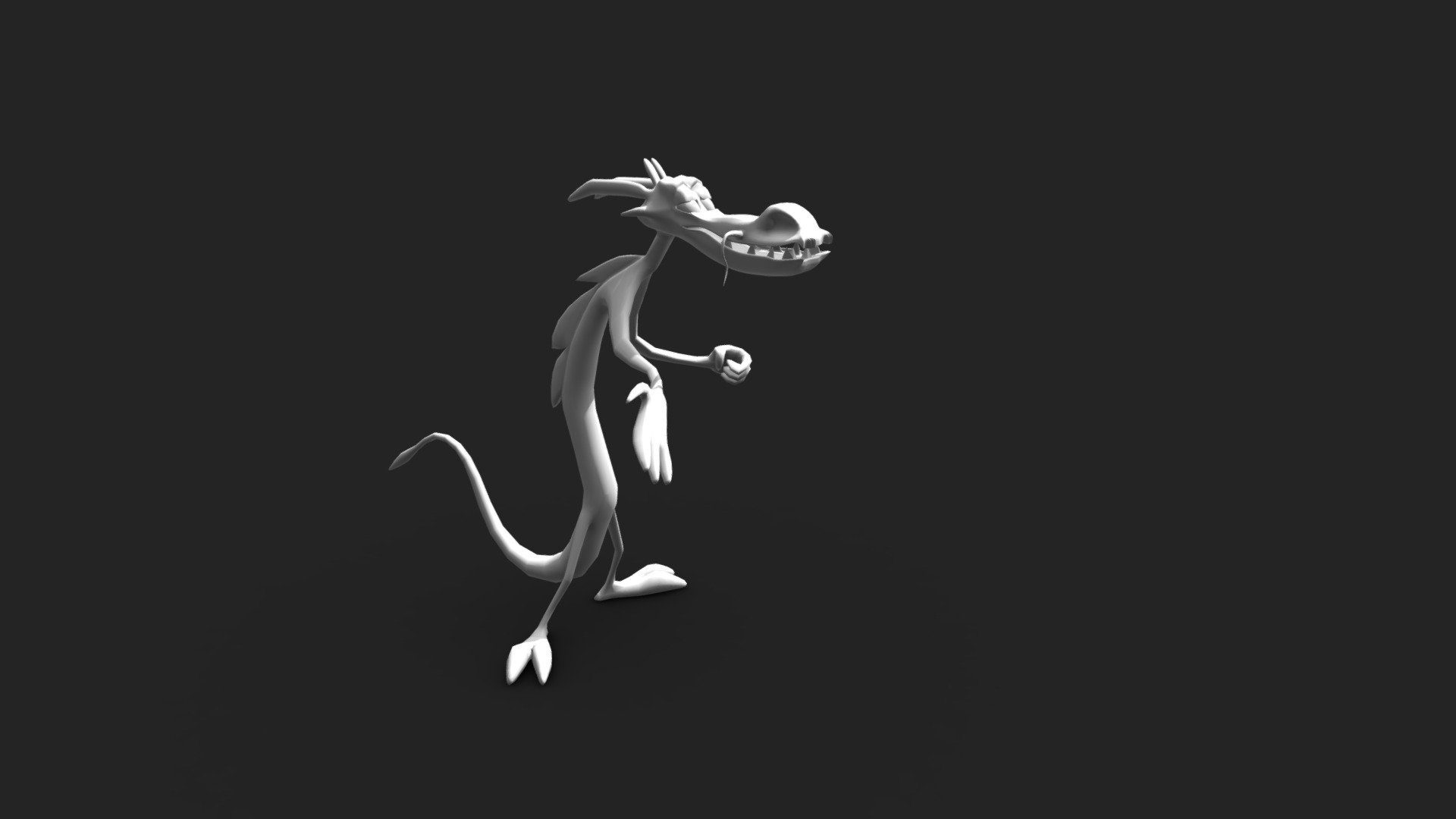 Mushu - Download Free 3D model by Yols (@yolss) [58b0e2b] - Sketchfab