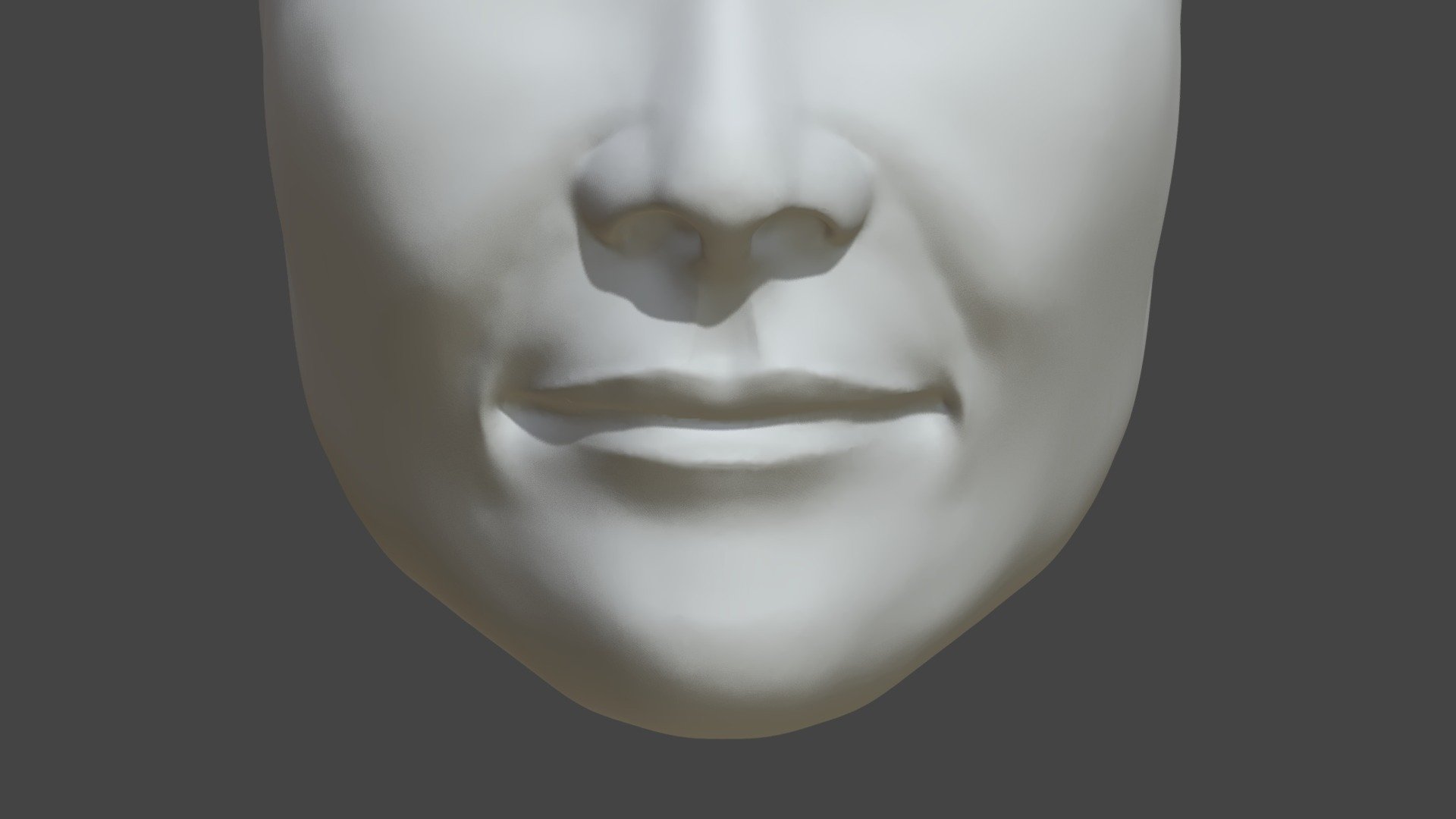 Sculpt January 2018 - 01 Nose & Mouth - 3D model by Amanpreet Bajwa ...