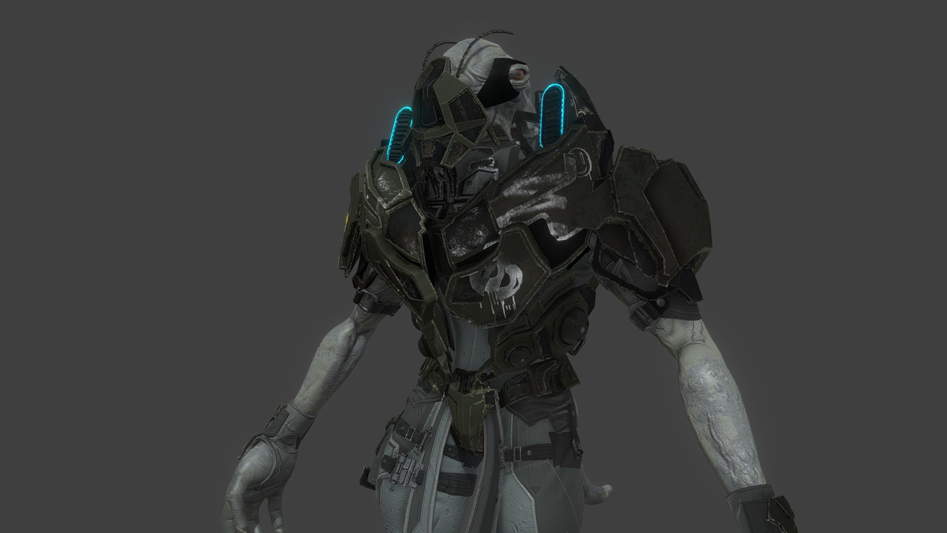 "Grenadier" - Creature Character FanArt - 3D model by imoliversp ...
