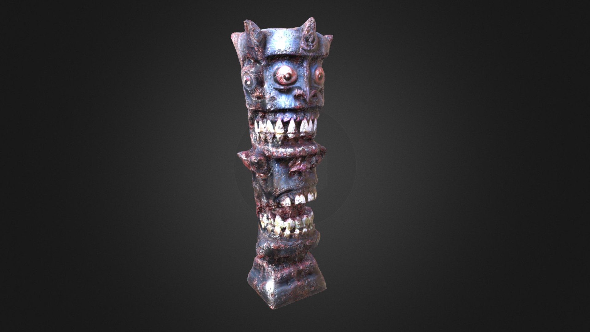 tiki "5" - Download Free 3D model by vicente betoret ferrero (@deathcow ...