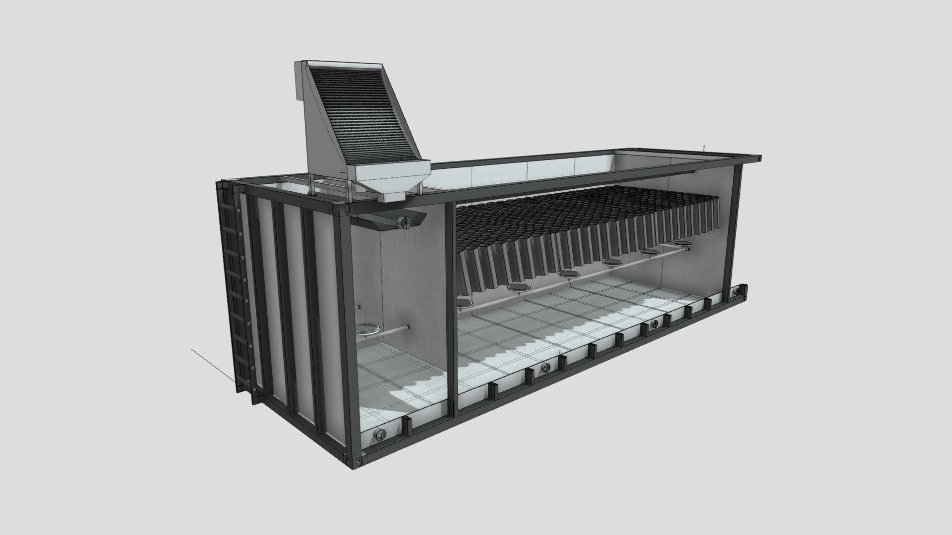 Inox Box - 3D model by Synertech SAS (@SynertechSAS) [58b5722] - Sketchfab