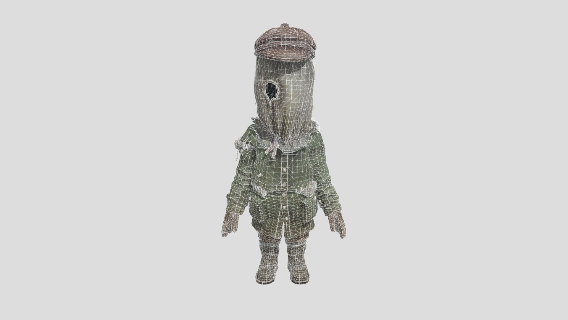 Little nightmares 2 Hunter - Download Free 3D model by kenny ...