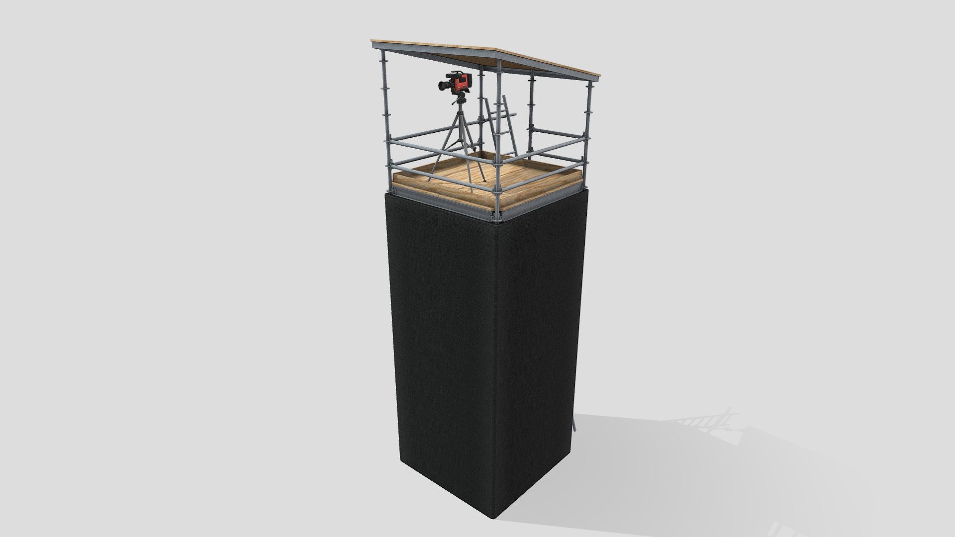Camera Tower - 3D model by The Virtulab (@the-virtulab) [58b7f5c ...
