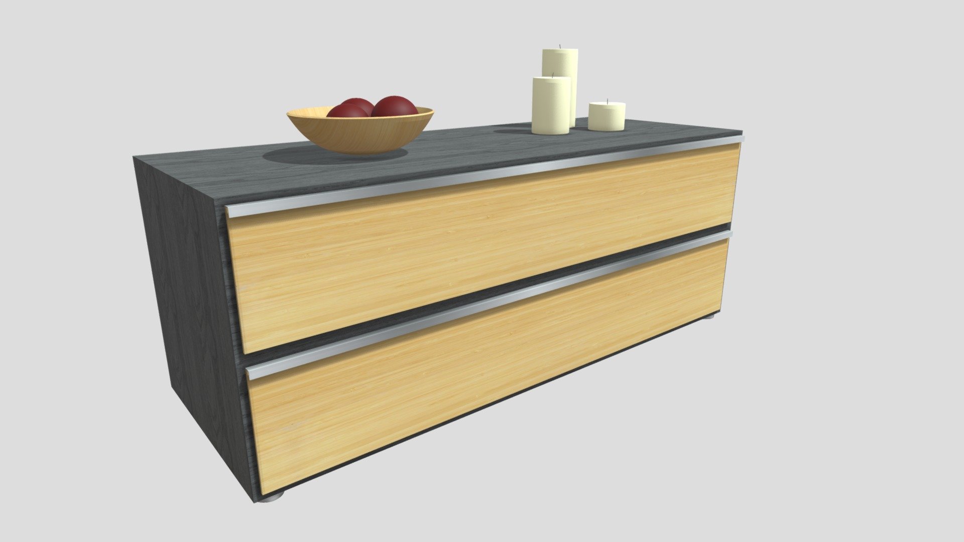 Comoda / Commode - Buy Royalty Free 3D model by kopofx [58b8453 ...