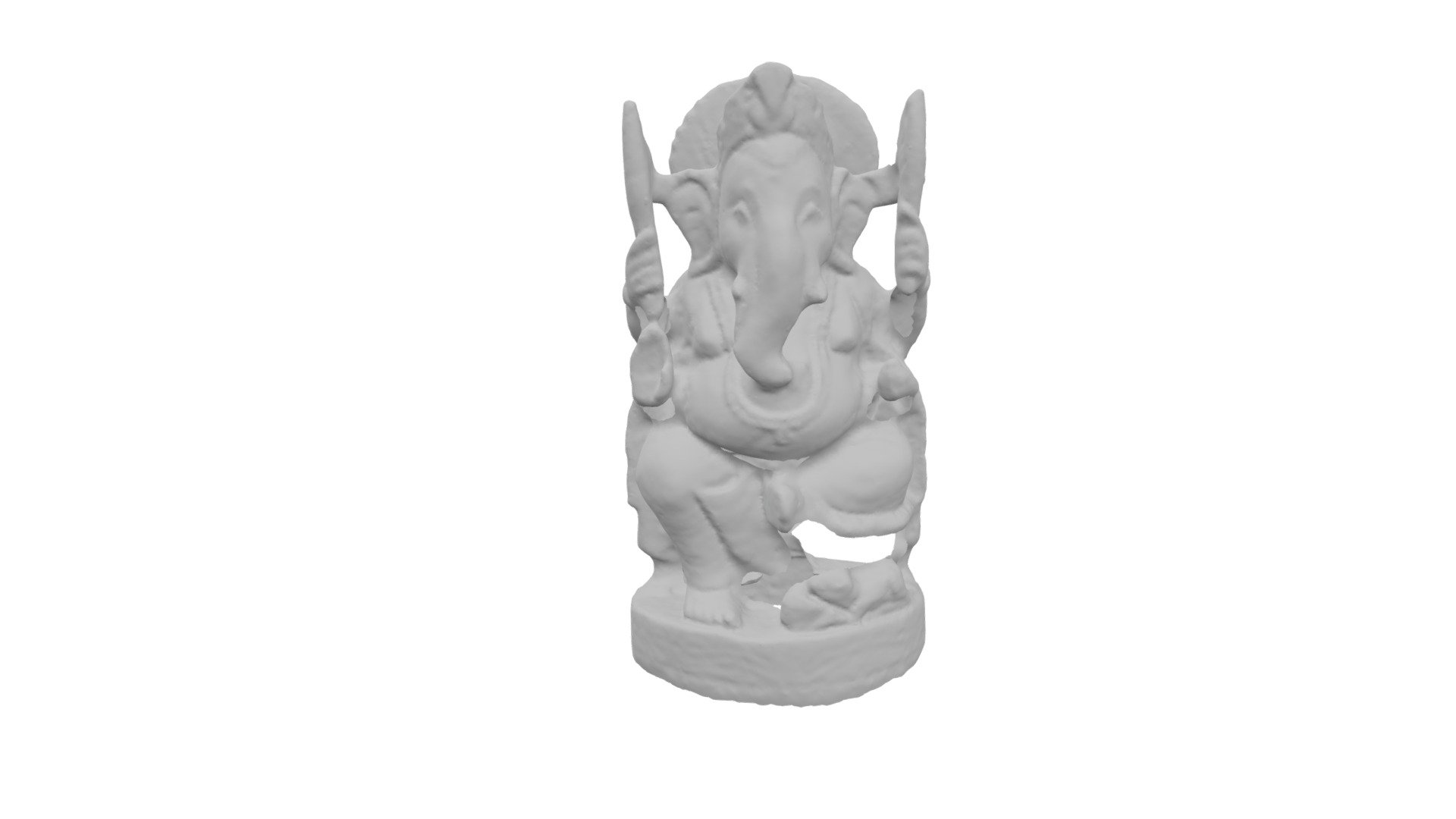 Statue of Ganesha - Buy Royalty Free 3D model by Anima artist's pieces ...
