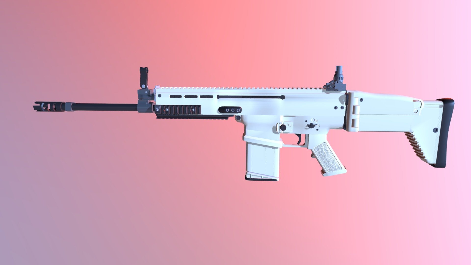 Assault Rifle - 3D model by james_phan [58bab87] - Sketchfab