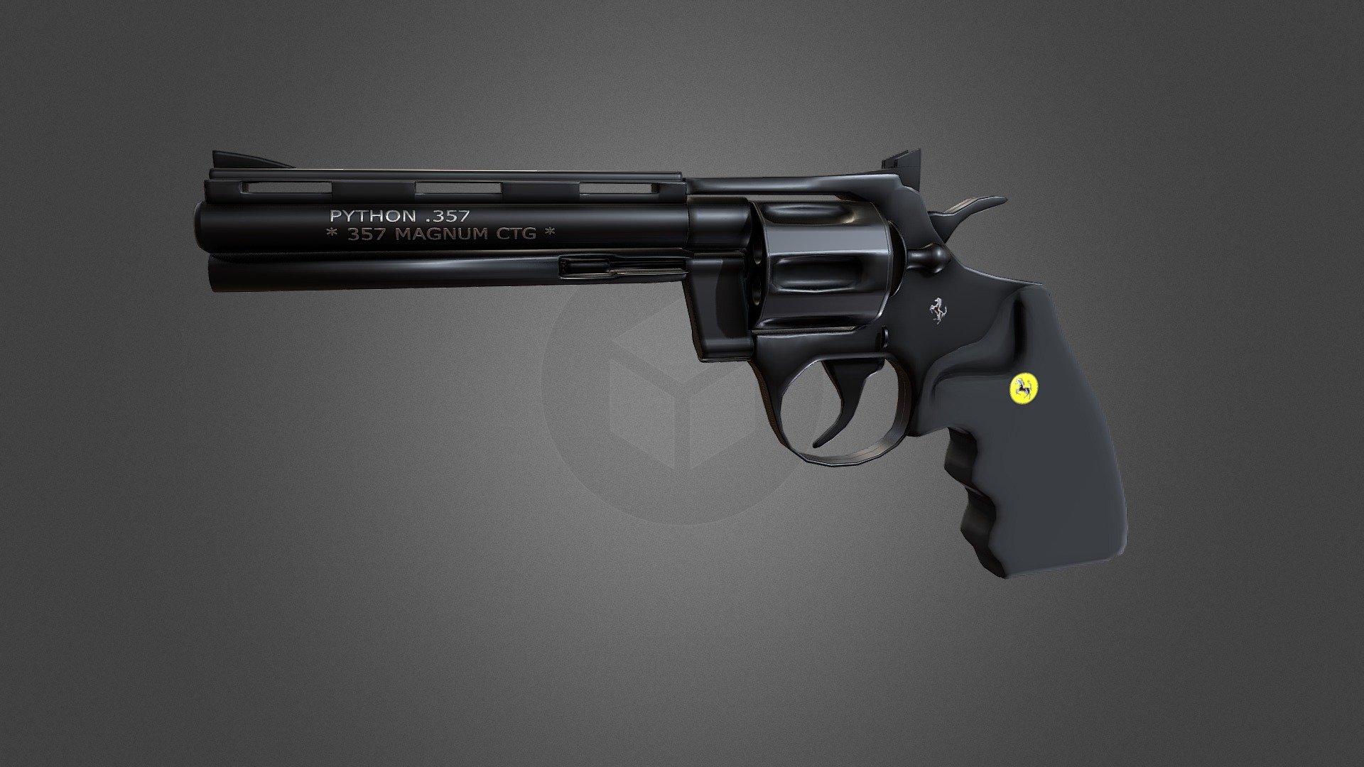 Colt Python 357 - 3D model by DPLDS (@diegoplds) [58bac37] - Sketchfab