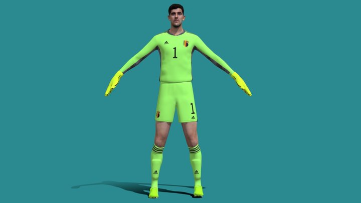 Goalkeeper 3D models - Sketchfab
