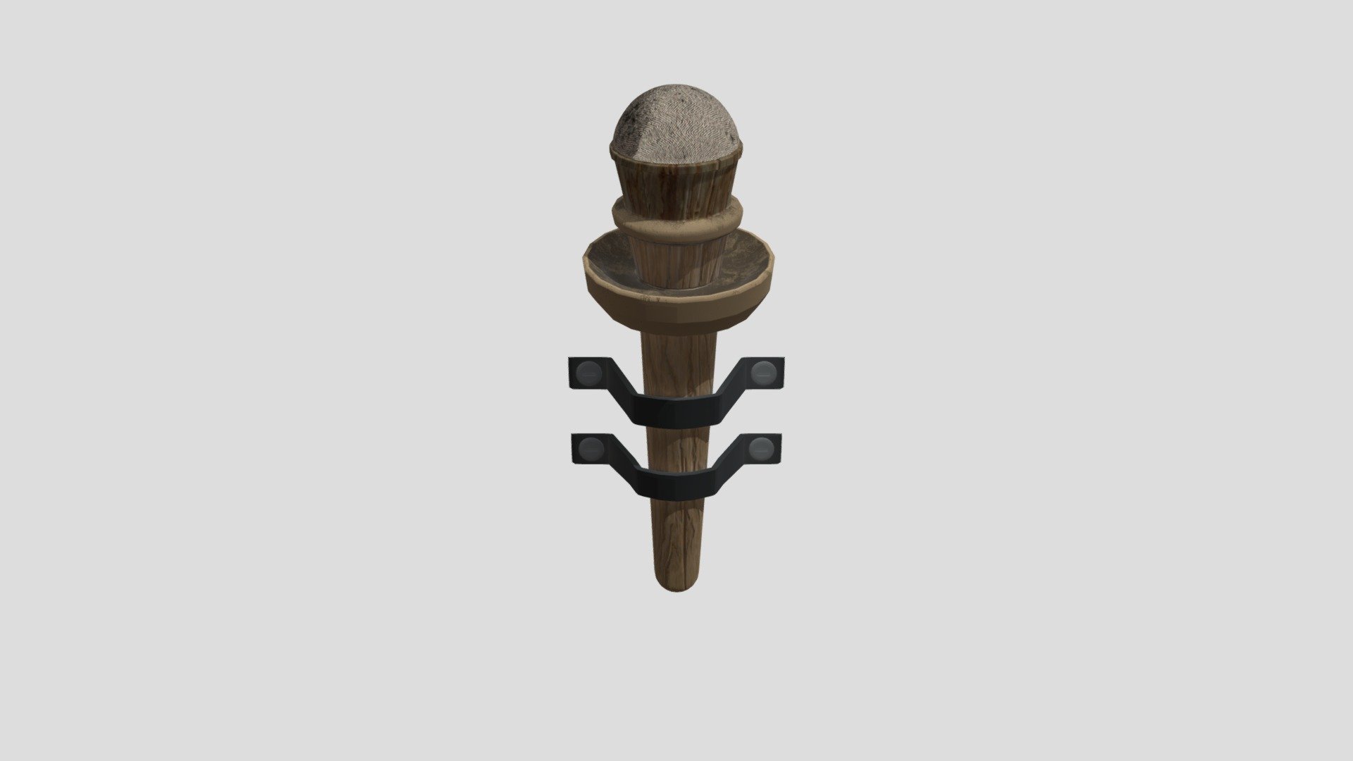 Torch_game_ready_textured - 3D model by ExulBrimstone [58bc1c0] - Sketchfab