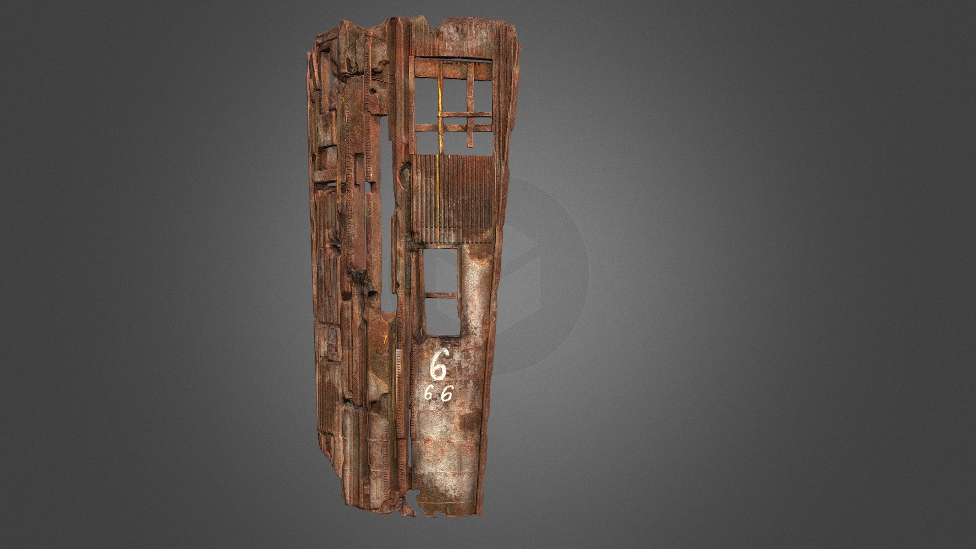 Abstract scifi rusty prop V2 - Buy Royalty Free 3D model by Оrрндп ЯТG ...