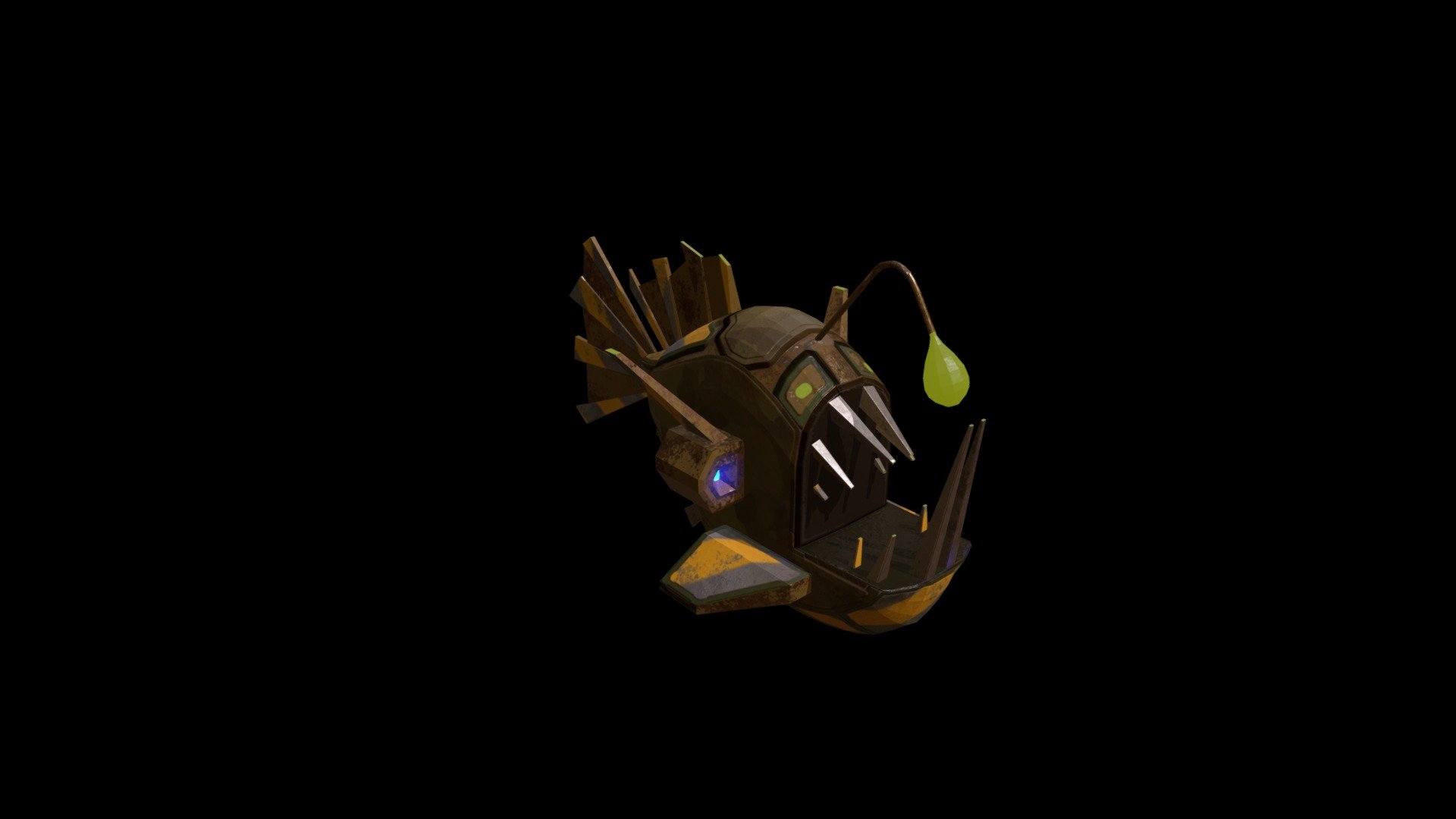 Anglerfish - 3D model by NITRONOME [58bc7d0] - Sketchfab