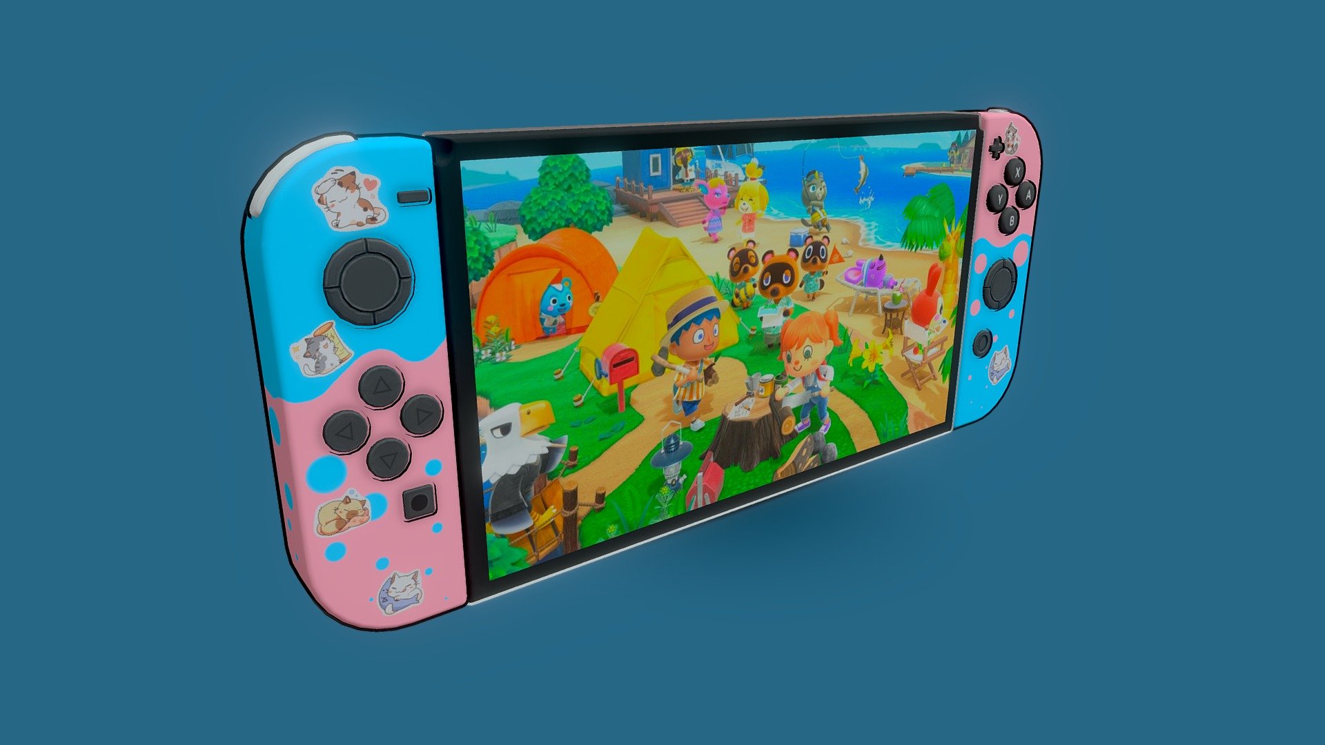 Nintendo Switch - Hand Painted Stylized - Download Free 3D model by ...