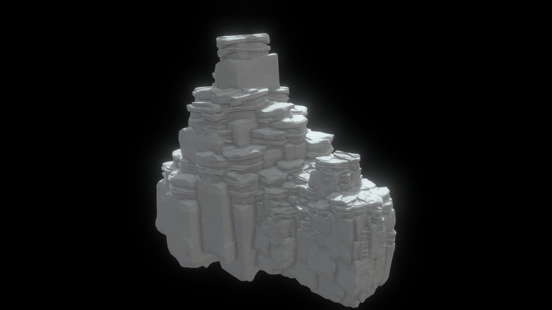 Modular Limestone Rock - Download Free 3D model by Jungle Jim (@jungle ...