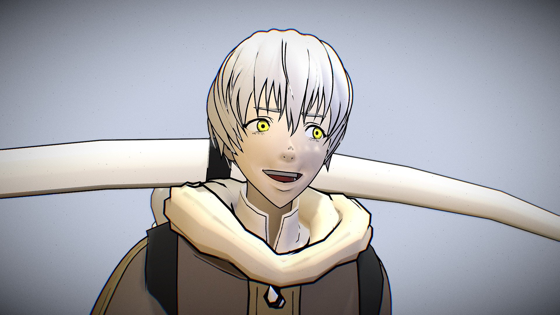 Fushi (To Your Eternity) - 3D model by gerdanvirrey [58bf6cb] - Sketchfab
