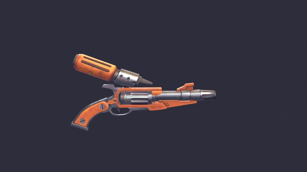 Fan Art- Wildstar Blaster - 3D model by zammboomafoo [58c0562] - Sketchfab