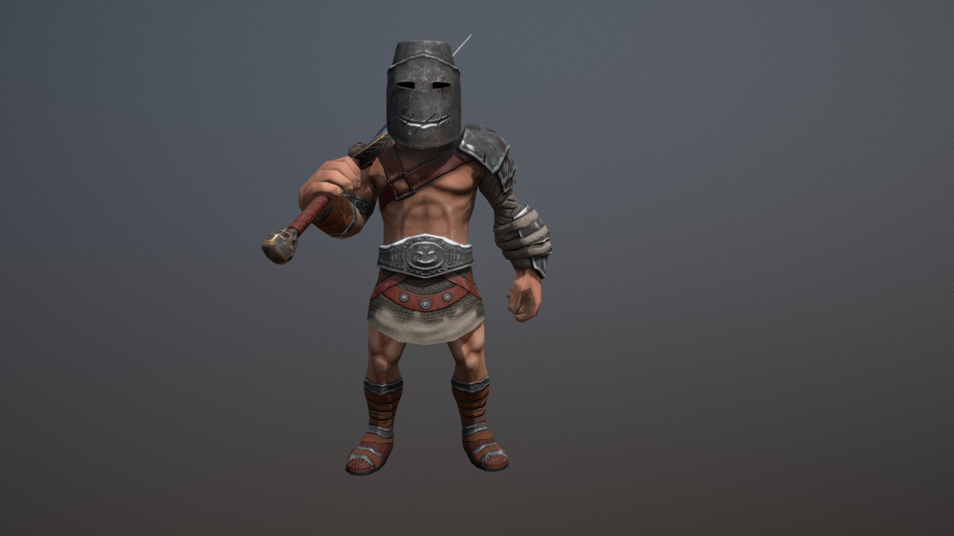 Buckethead Gladiator 2 Hand Sword - 3D model by bakill15 [58c0f05 ...